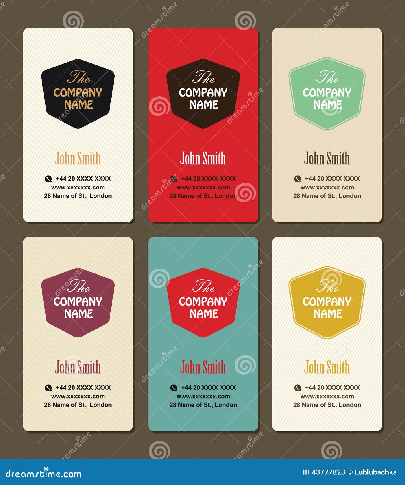 Vintage Business Card Templates Stock Illustrations – 11,087 Vintage ...