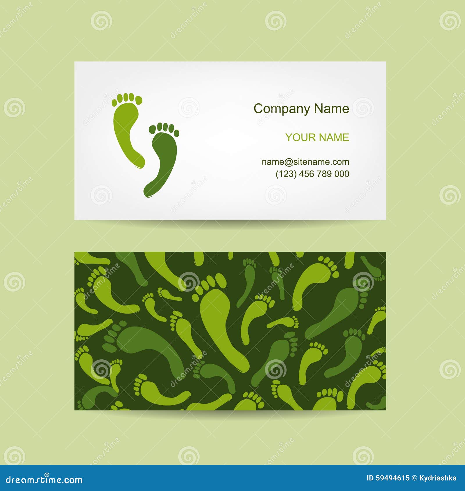 Business Cards Design, Foot Massage Stock Vector - Illustration of icon ...