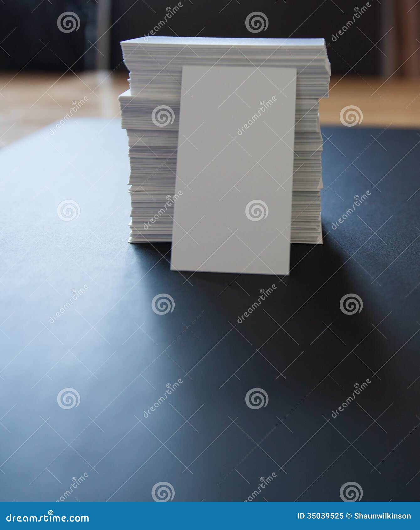 Business cards stock image. Image of clean, desk, calling - 35039525