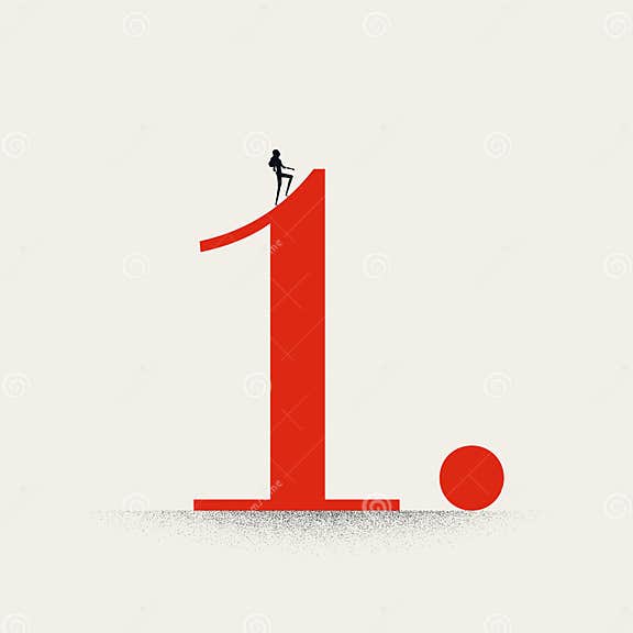 Business or Career Success Vector Concept. Symbol of Achievement ... Business or Career Success Vector Concept. Symbol of Achievement ...