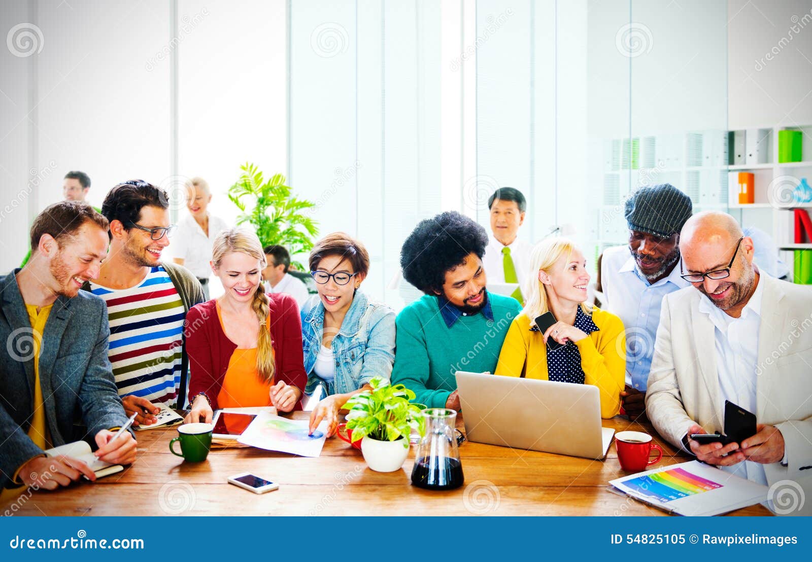 Business Casual People Office Working Discussion Team Concept Stock ... Business Casual People Office Working Discussion Team Concept Stock ...