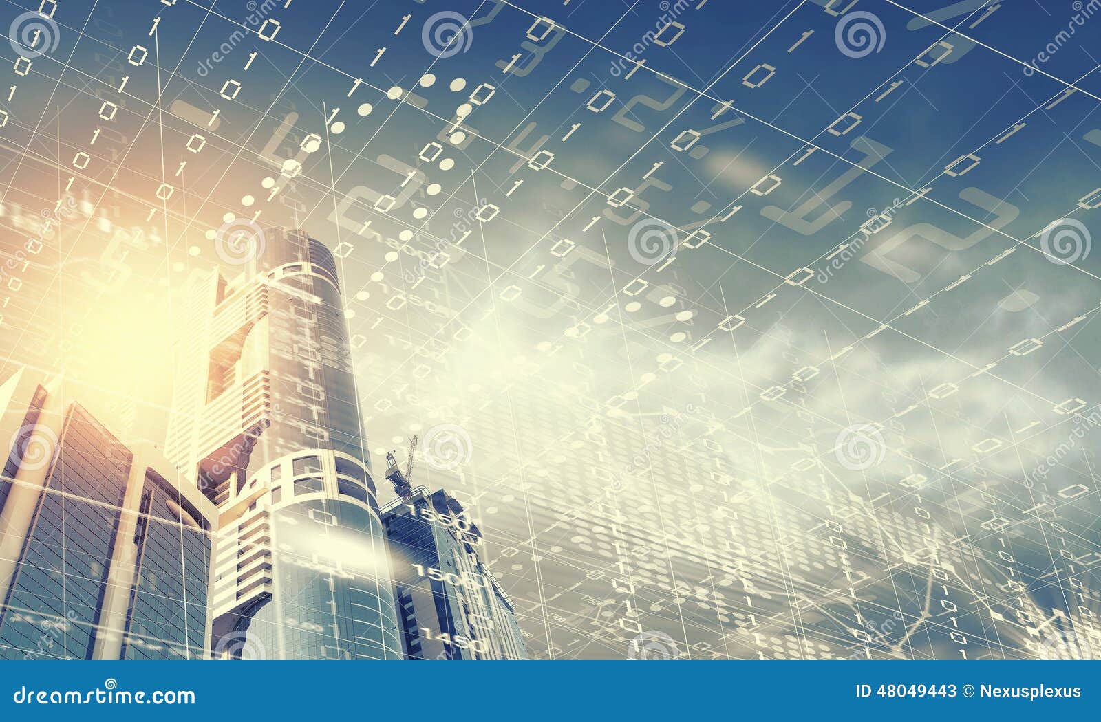 Business center stock image. Image of future, commercial - 48049443