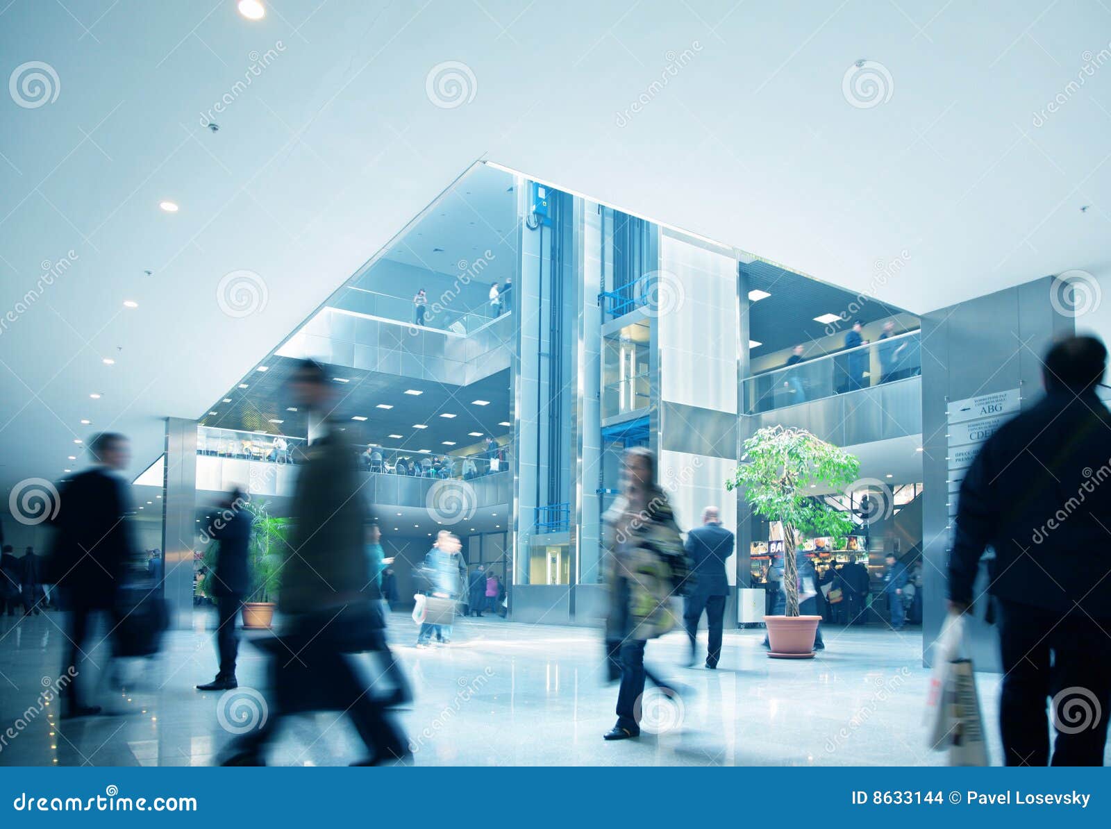 Business center indoor stock photo. Image of architecture - 8633144