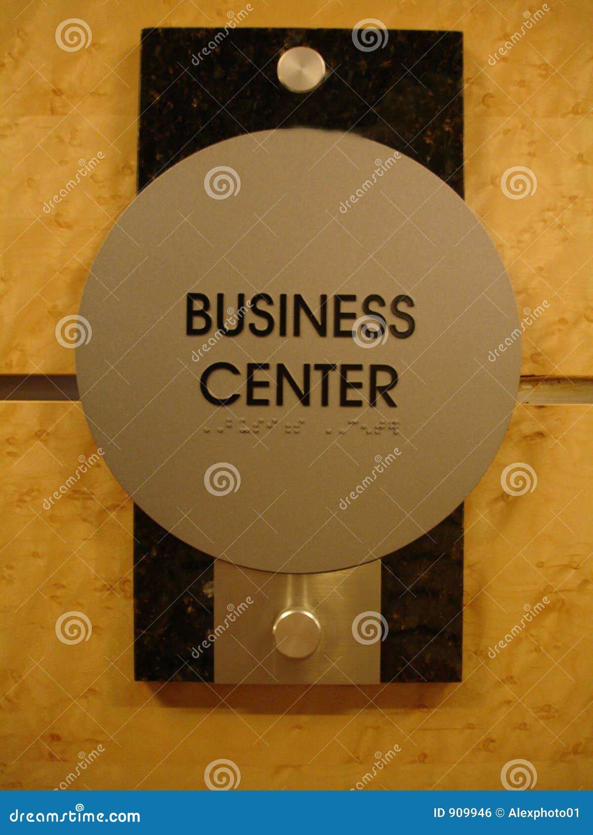 Business Center Sign stock photo. Image of room, center - 909946