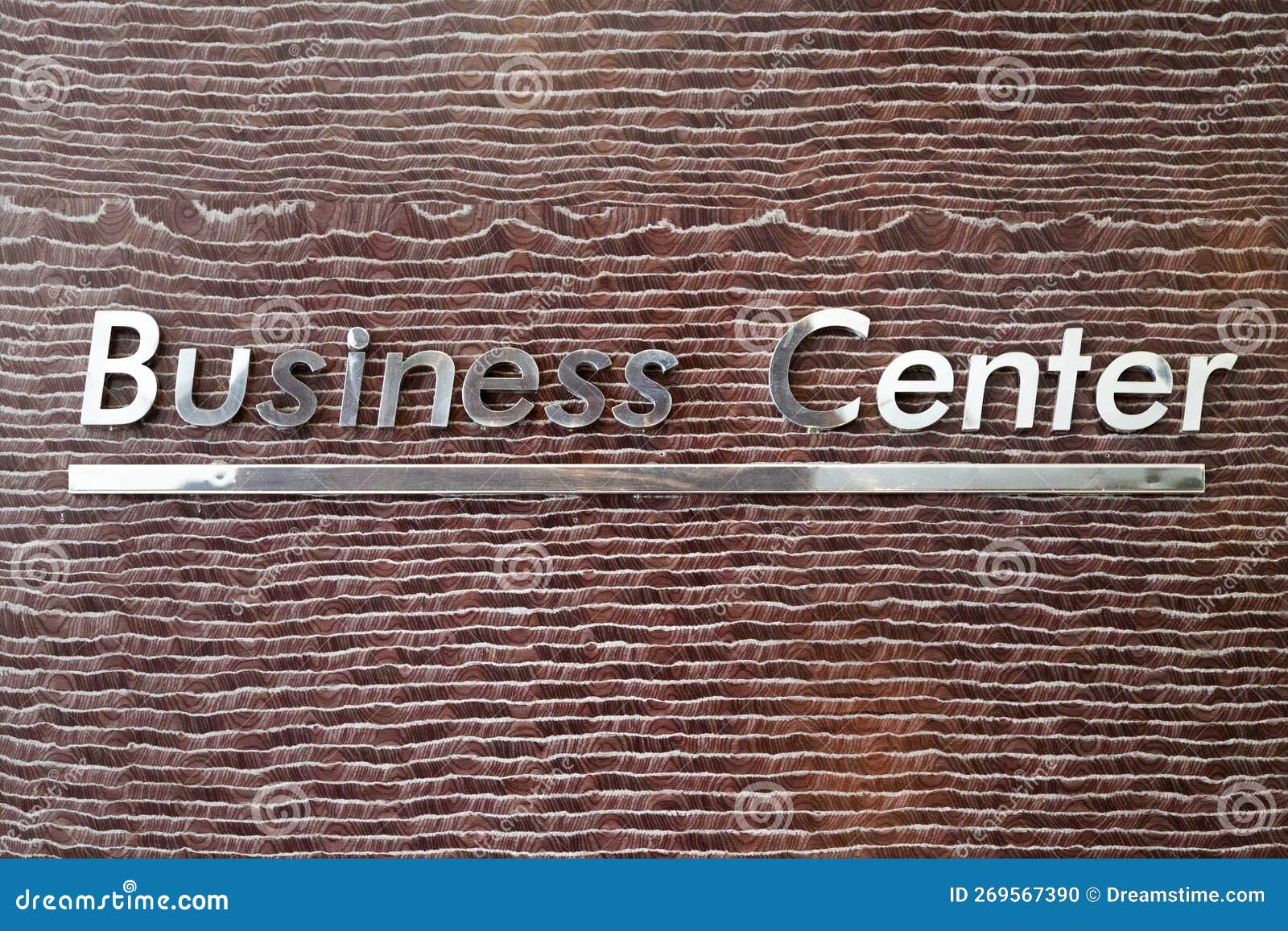 Business Center sign stock photo. Image of message, built - 269567390