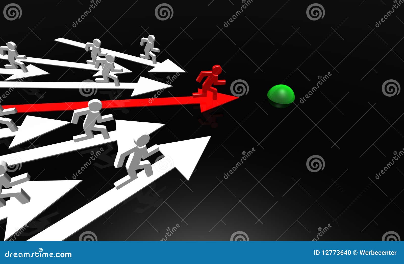 Business challenge stock illustration. Illustration of inspiration ...