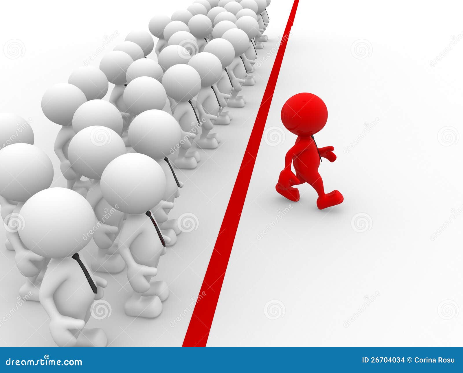 Business Challenge Vector Concept With Fearless Businessman Walking ...