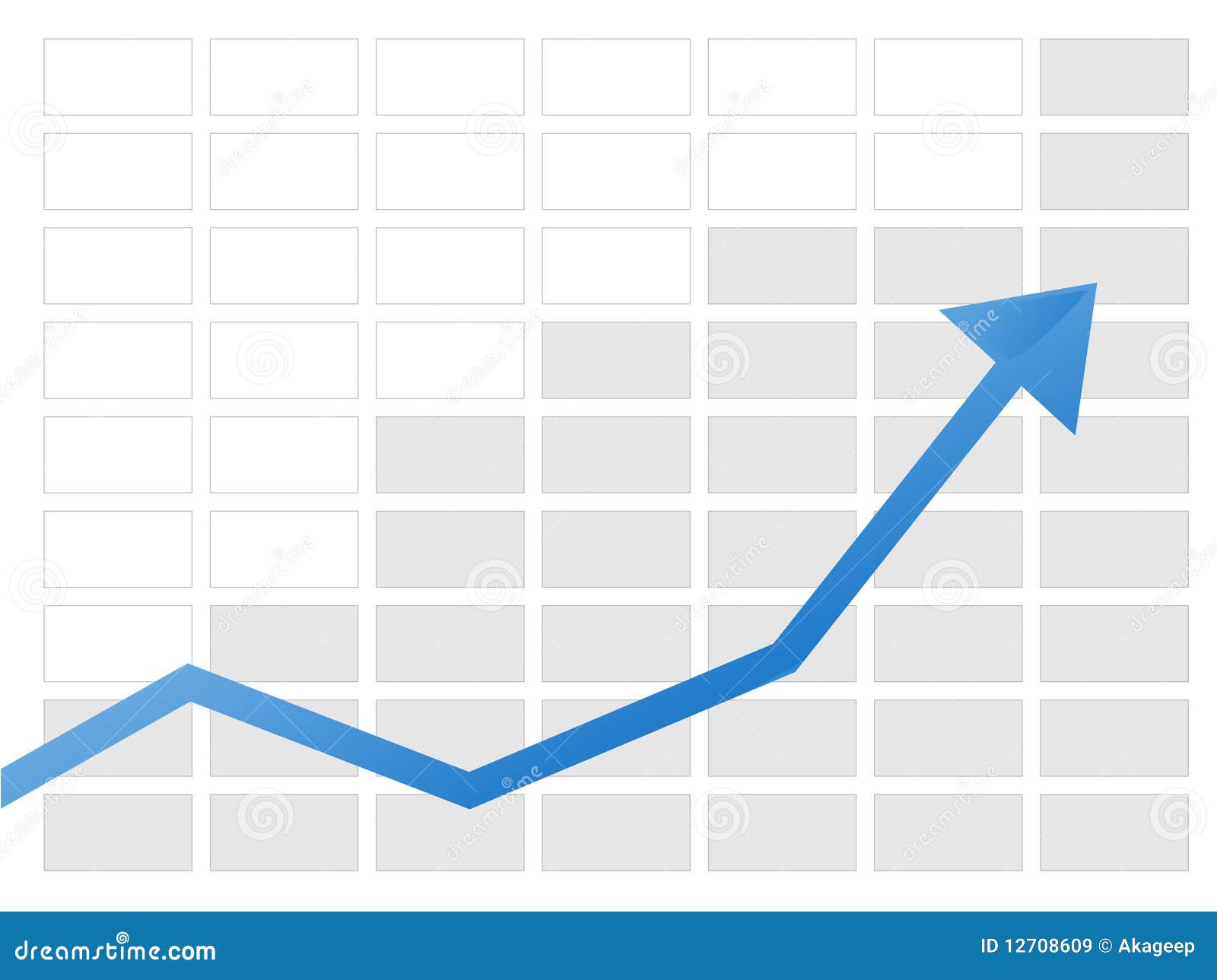 Business chart stock illustration. Illustration of market - 12708609