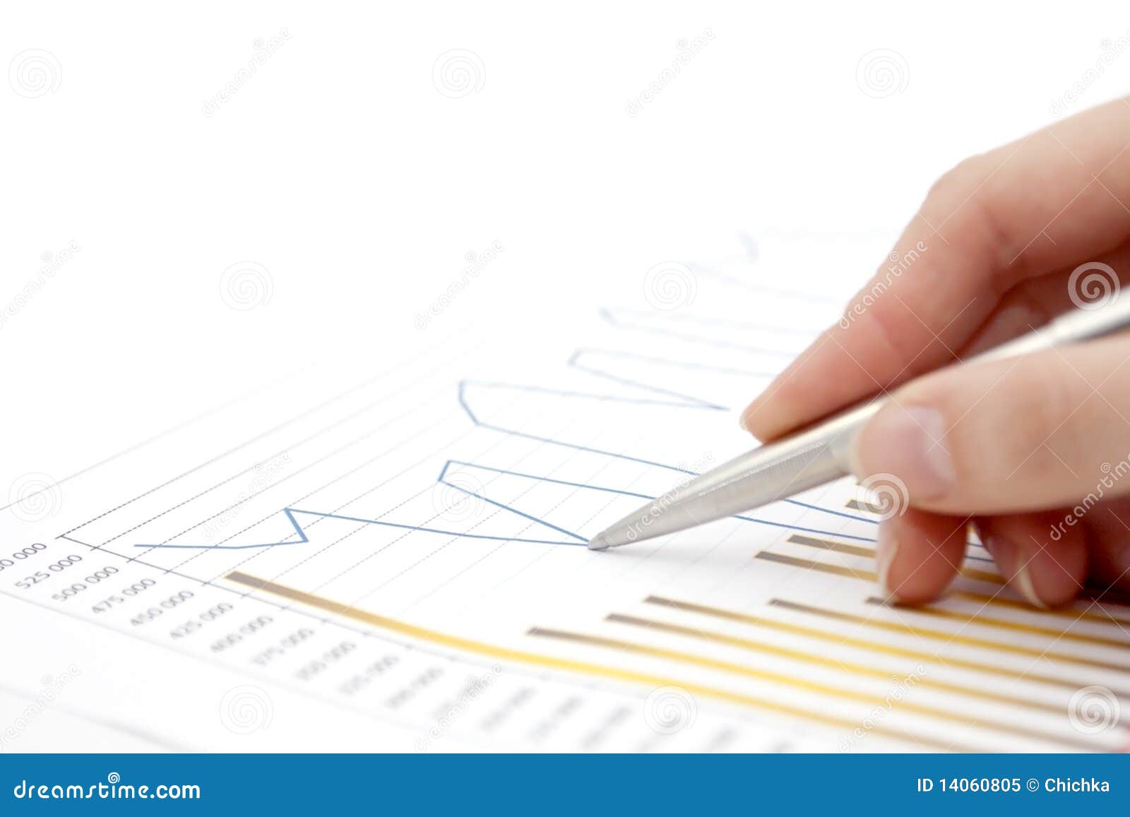BUSINESS CHART stock image. Image of market, graphs, economics - 14060805