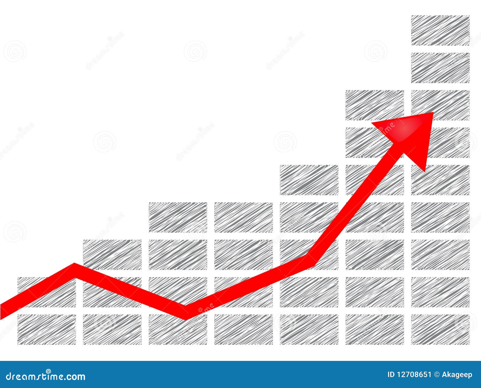 Business chart art stock illustration. Illustration of graphic - 12708651