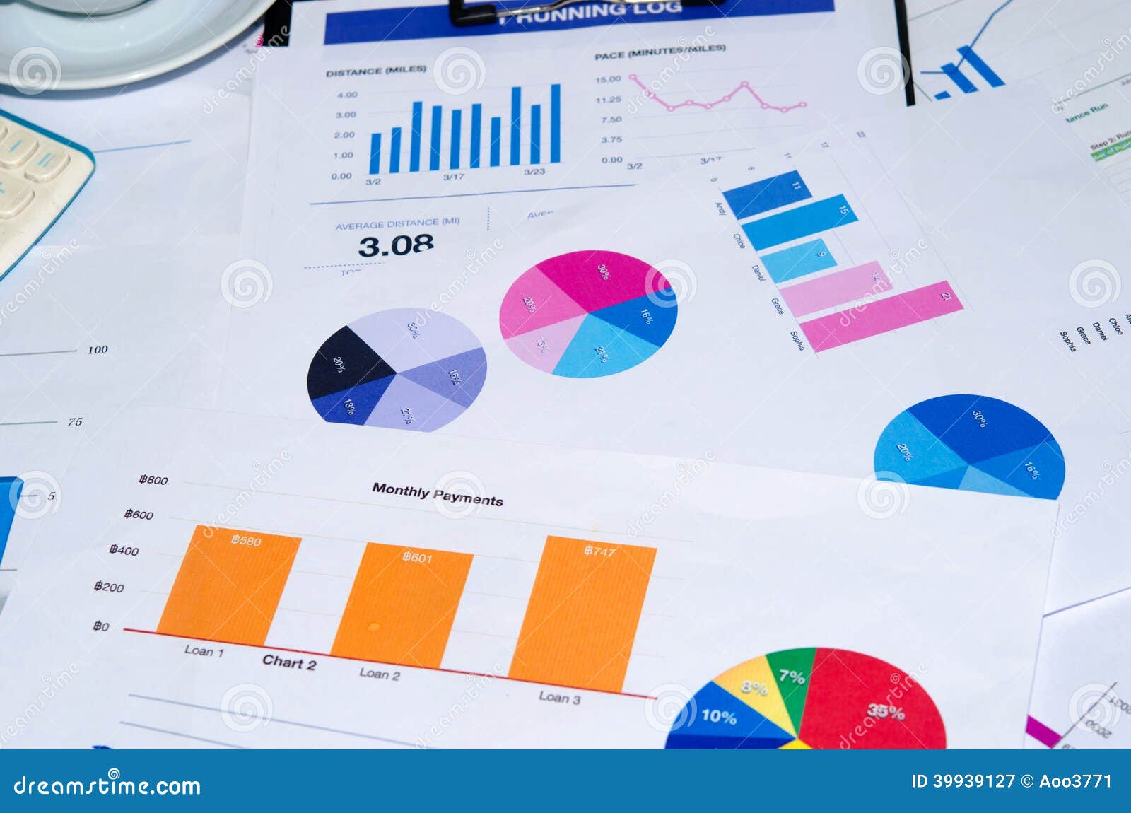 Business chart stock image. Image of chart, business - 39939127