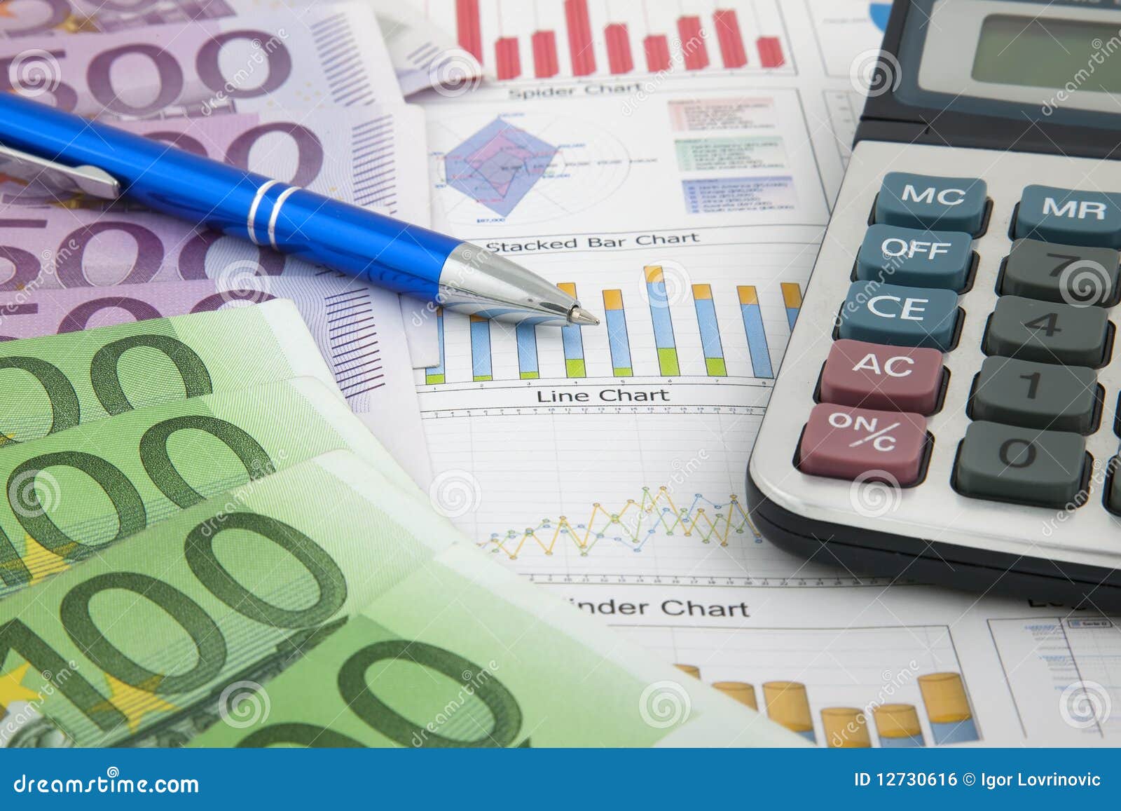 Business Chart Showing Success Stock Photo - Image of finance, bonds ...