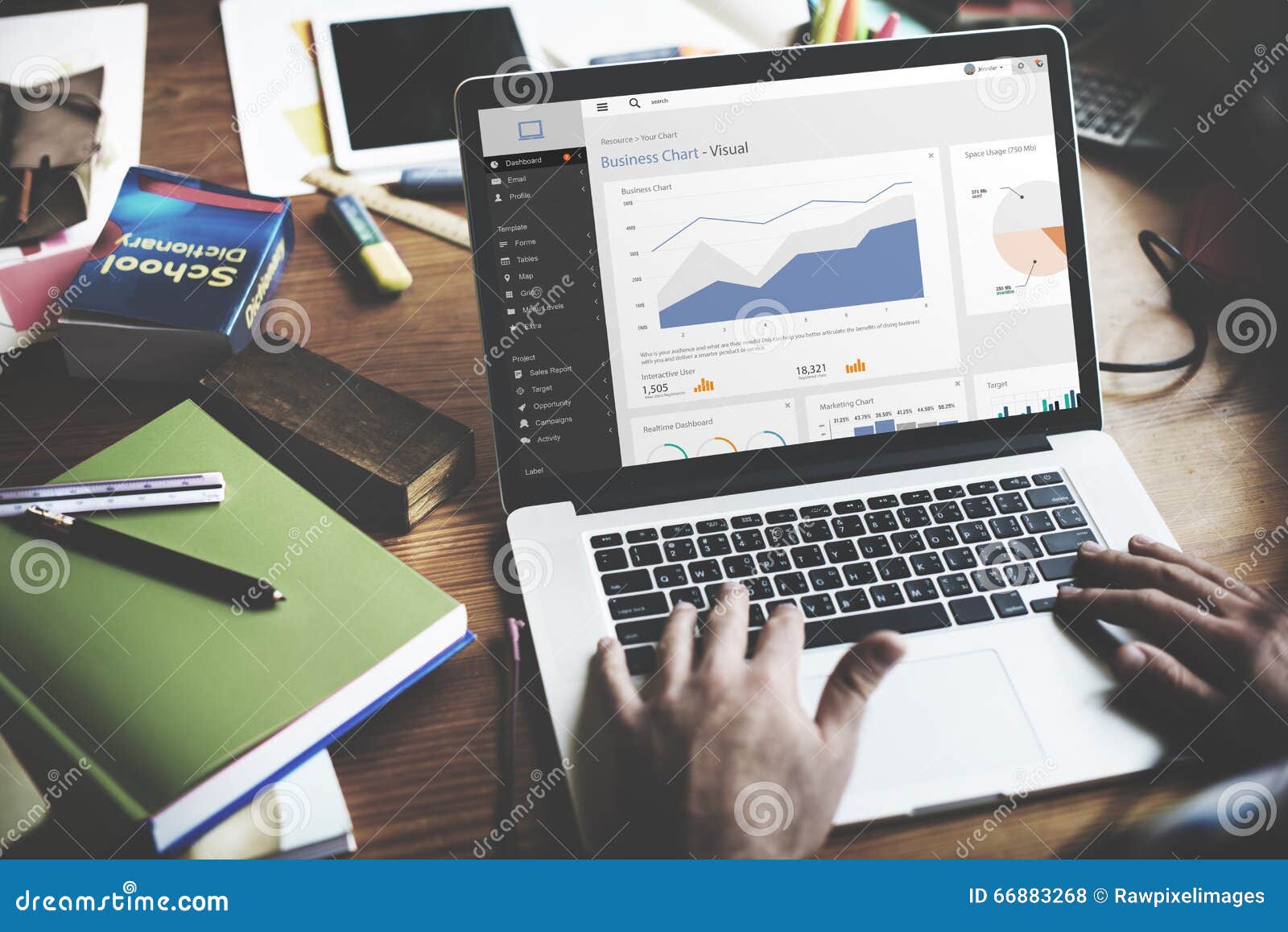 Business Chart Working Laptop Analysis Internet Concept Stock Photo ... Business Chart Working Laptop Analysis Internet Concept Stock Photo ...
