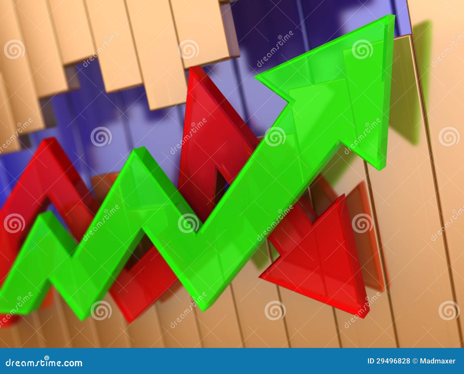 Business charts stock illustration. Illustration of measuring - 29496828