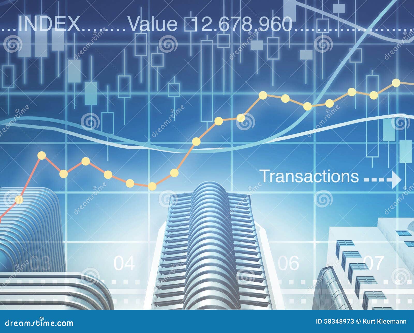 Business charts composing stock illustration. Illustration of ...
