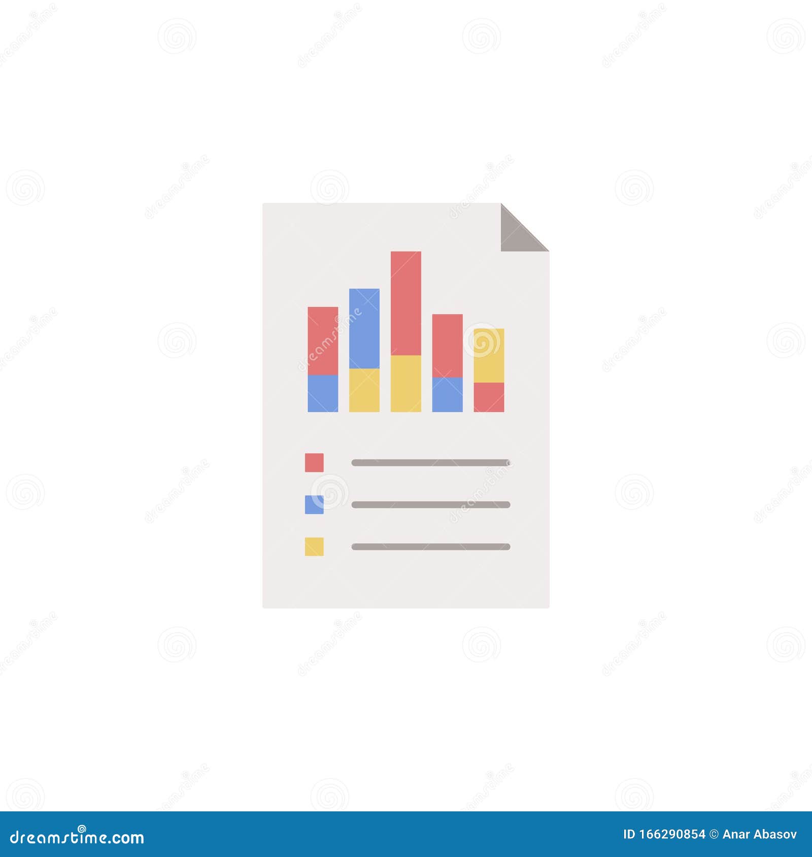 Business Charts Icon. Element of Business Chart in List Icon for Mobile ...