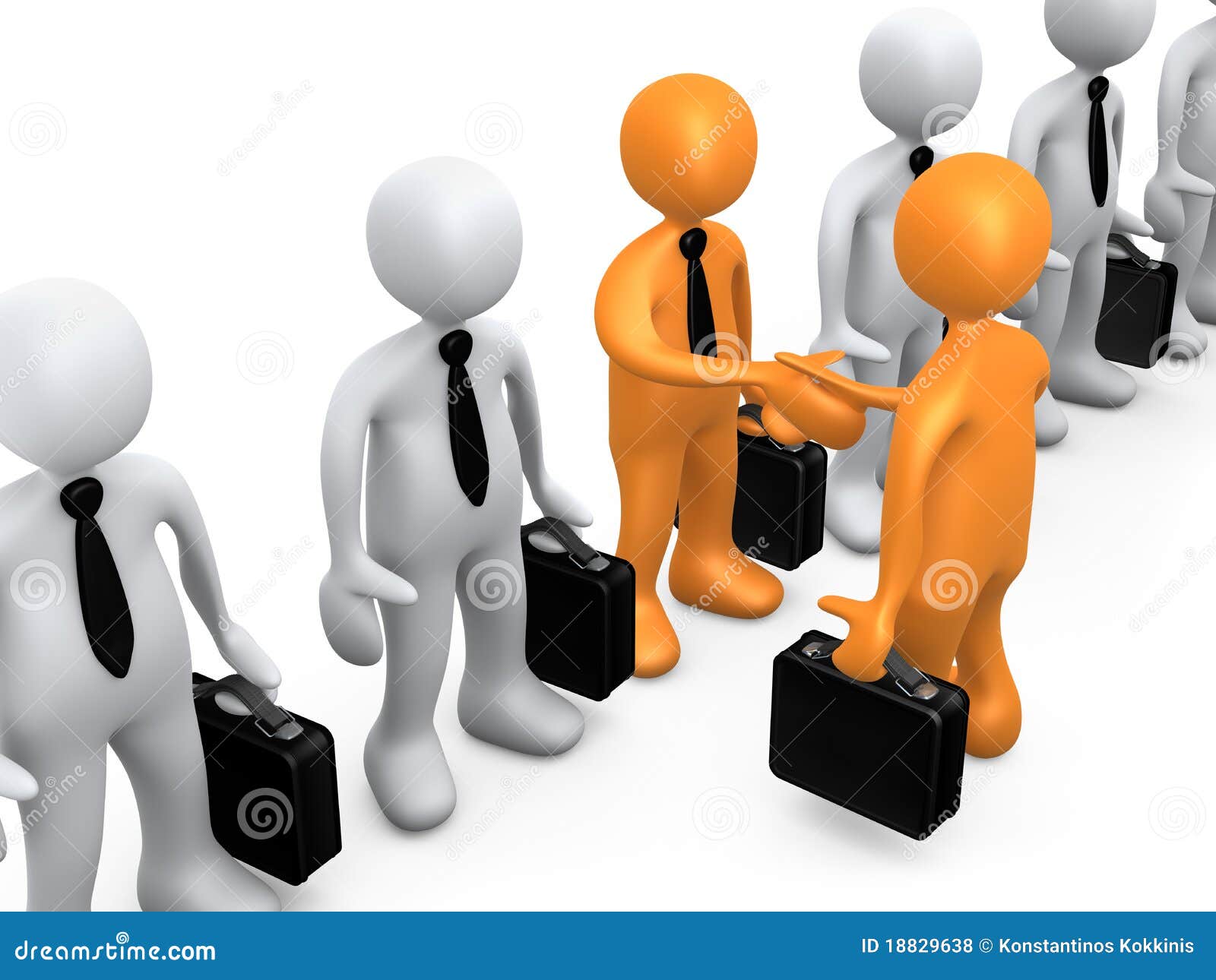 Business Choice stock illustration. Illustration of candidates - 18829638
