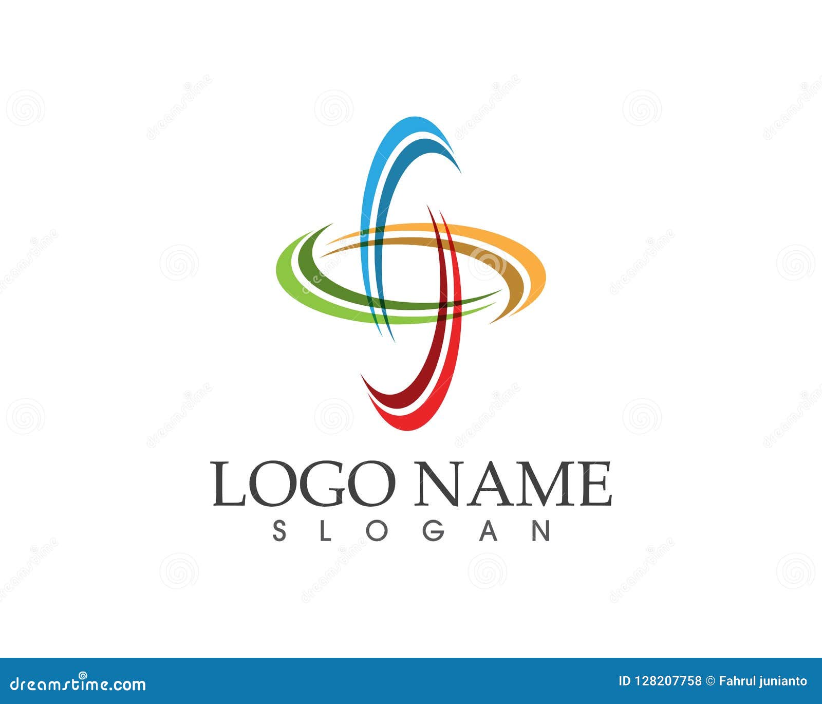 Business Circle Logo Design Concept Stock Vector - Illustration of ...