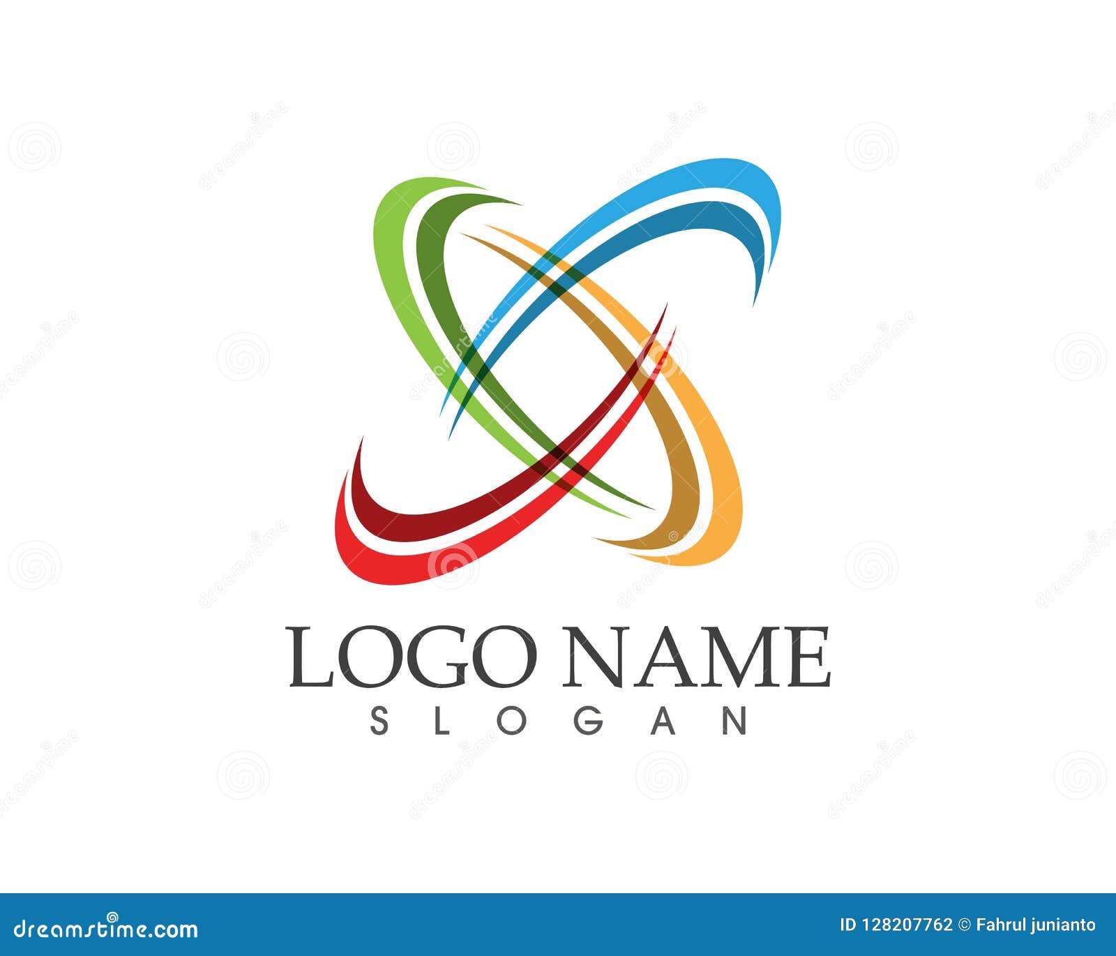 Business Circle Logo Design Concept Stock Vector - Illustration of logo ...