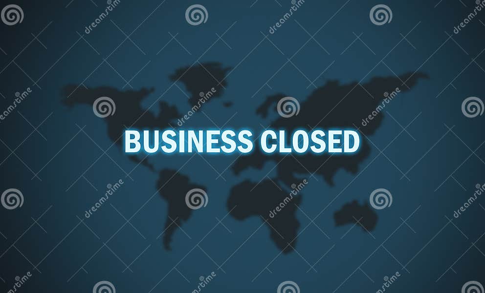 Business Closed Bankruptcy Concept, Business Problem Stock Photo ...