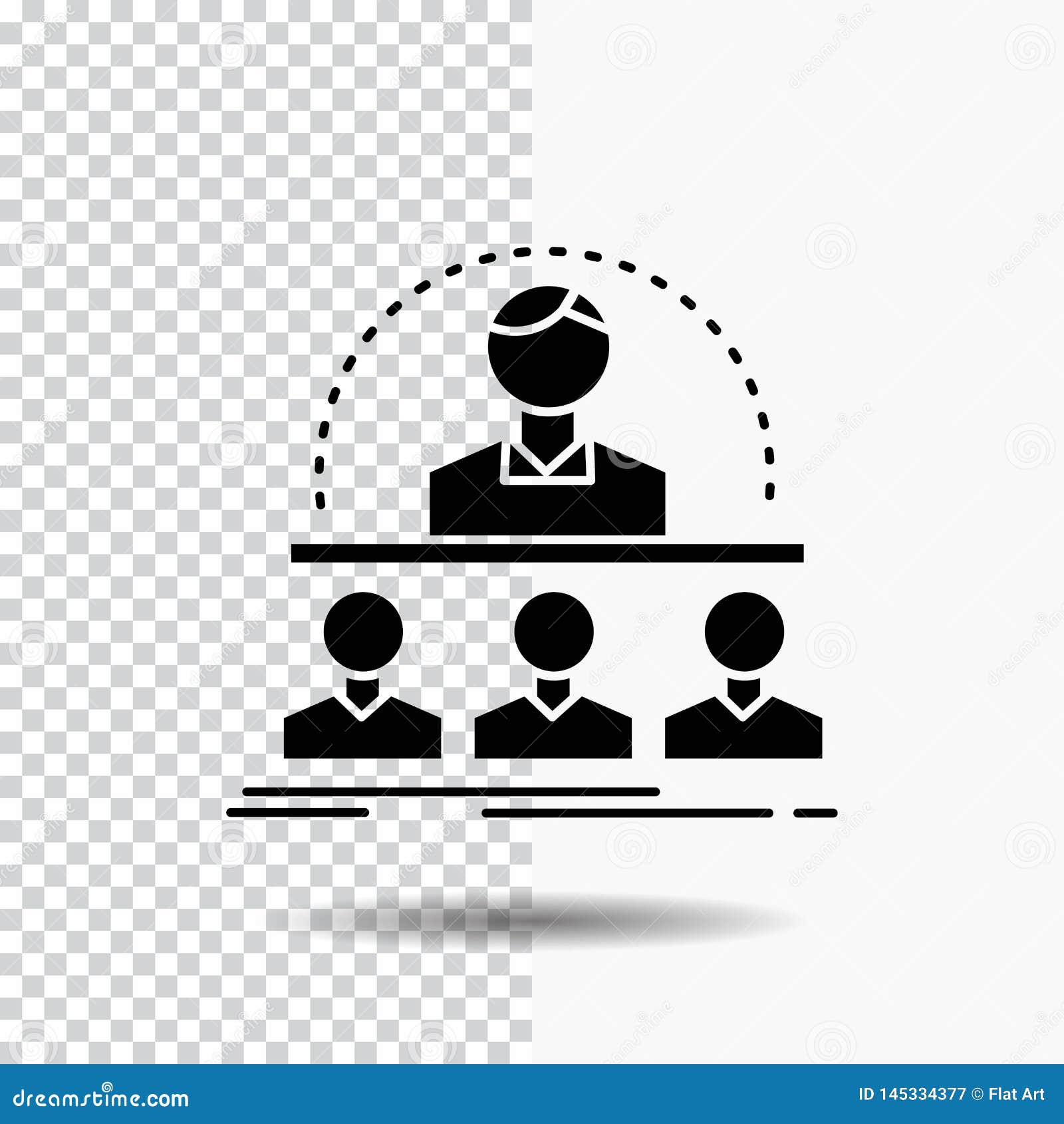 Business, Coach, Course, Instructor, Mentor Glyph Icon on Transparent ...