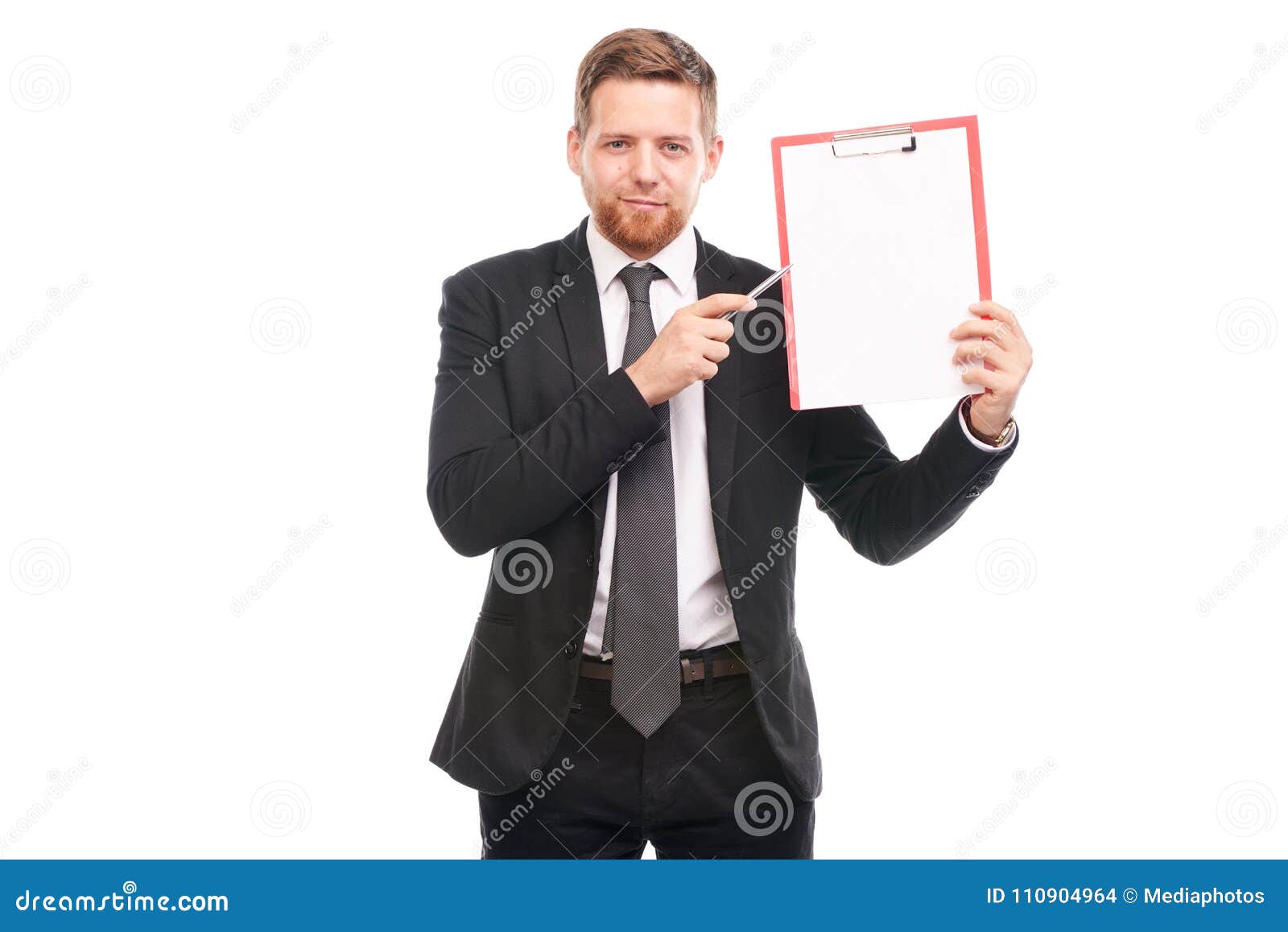 Business coach stock photo. Image of adult, clipboard - 110904964