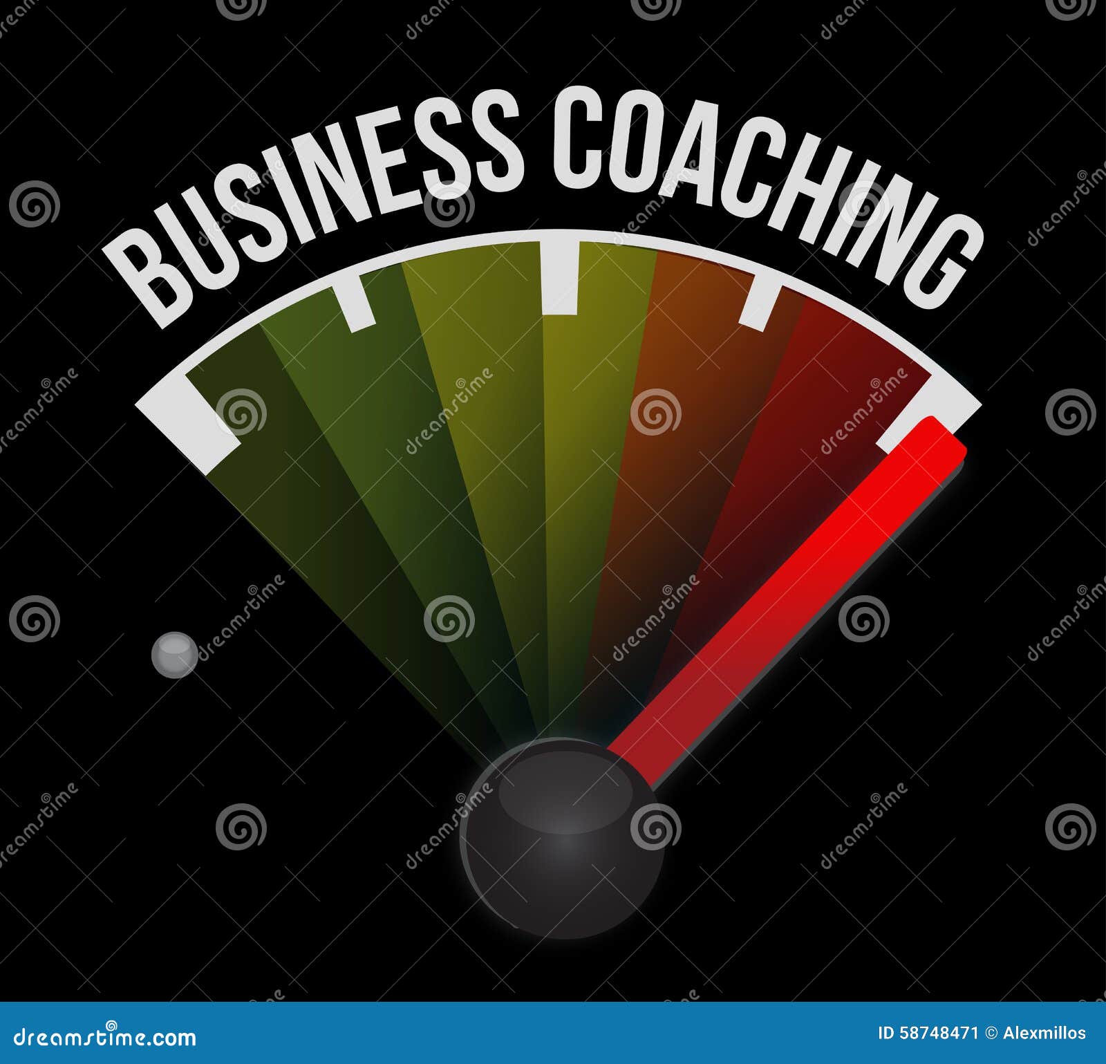 Business Meter Logos Template. Cartoon Realistic Business Indicator ...