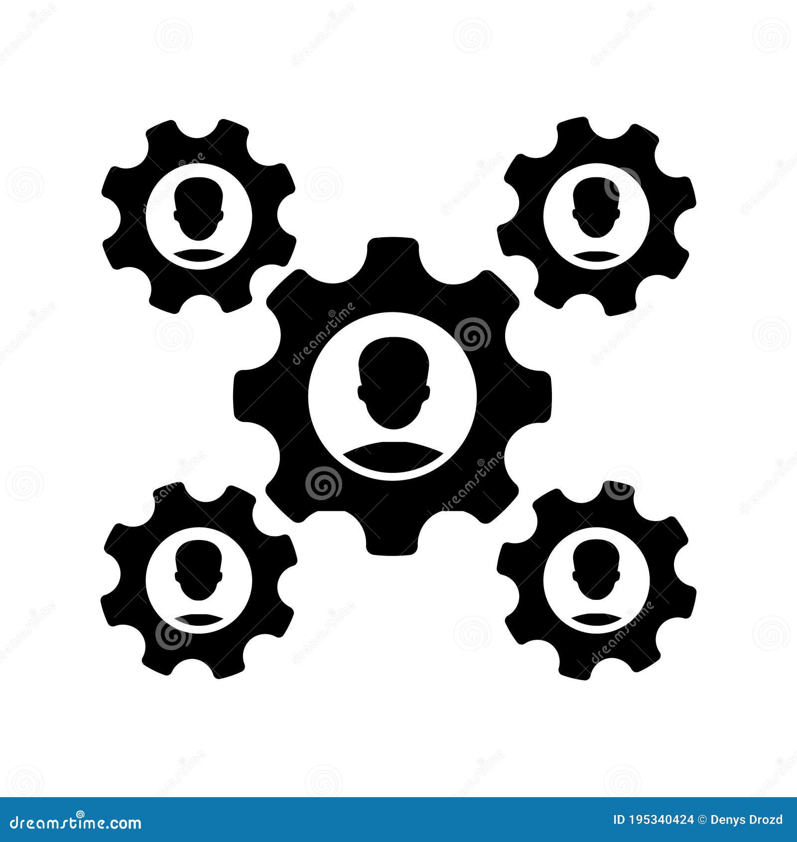 Business Collaborate Icon Vector | CartoonDealer.com #144606304 Business Collaborate Icon Vector | CartoonDealer.com #144606304