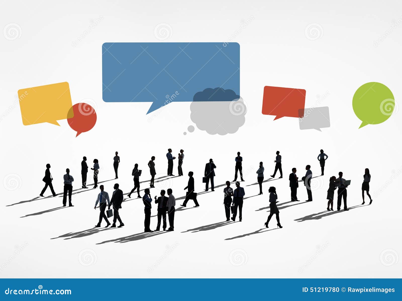 Business Collaboration Colleague Occupation Partnership Concept Stock ...