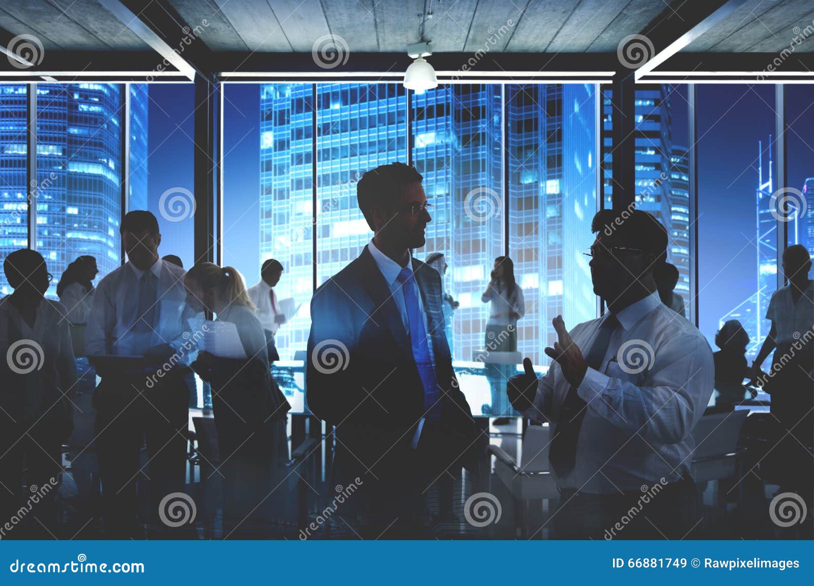 Business Collaboration Corporate Colleagues Partner Concept Stock Image ...