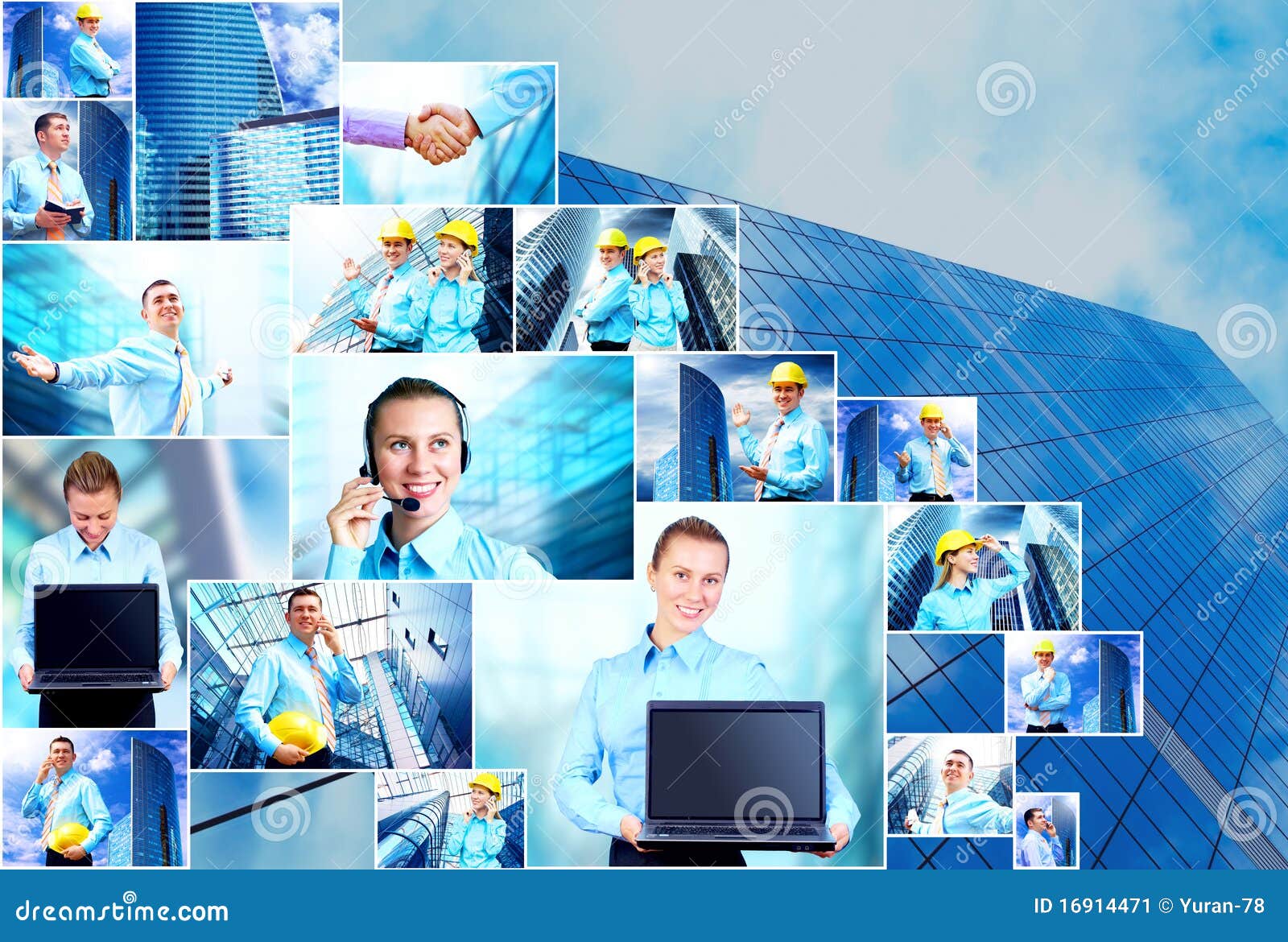 Business Collage stock image. Image of businessman, growth - 16914471