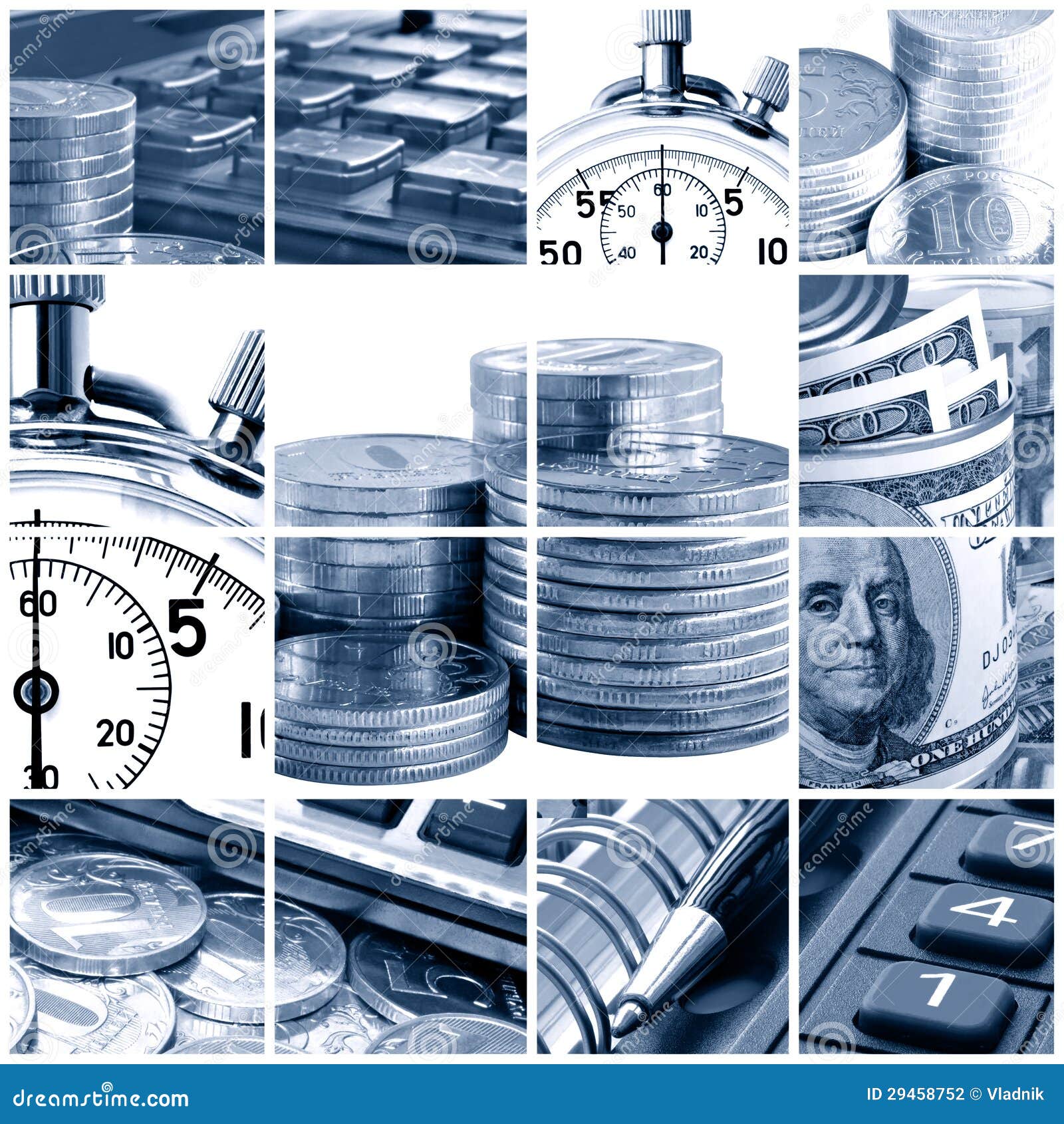 Business collage stock photo. Image of bank, invoice - 29458752
