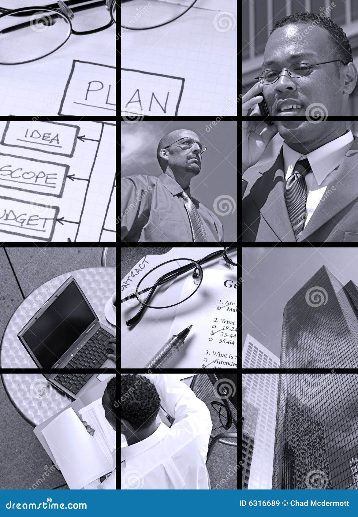 Business Collage stock image. Image of plan, achievement - 6316689