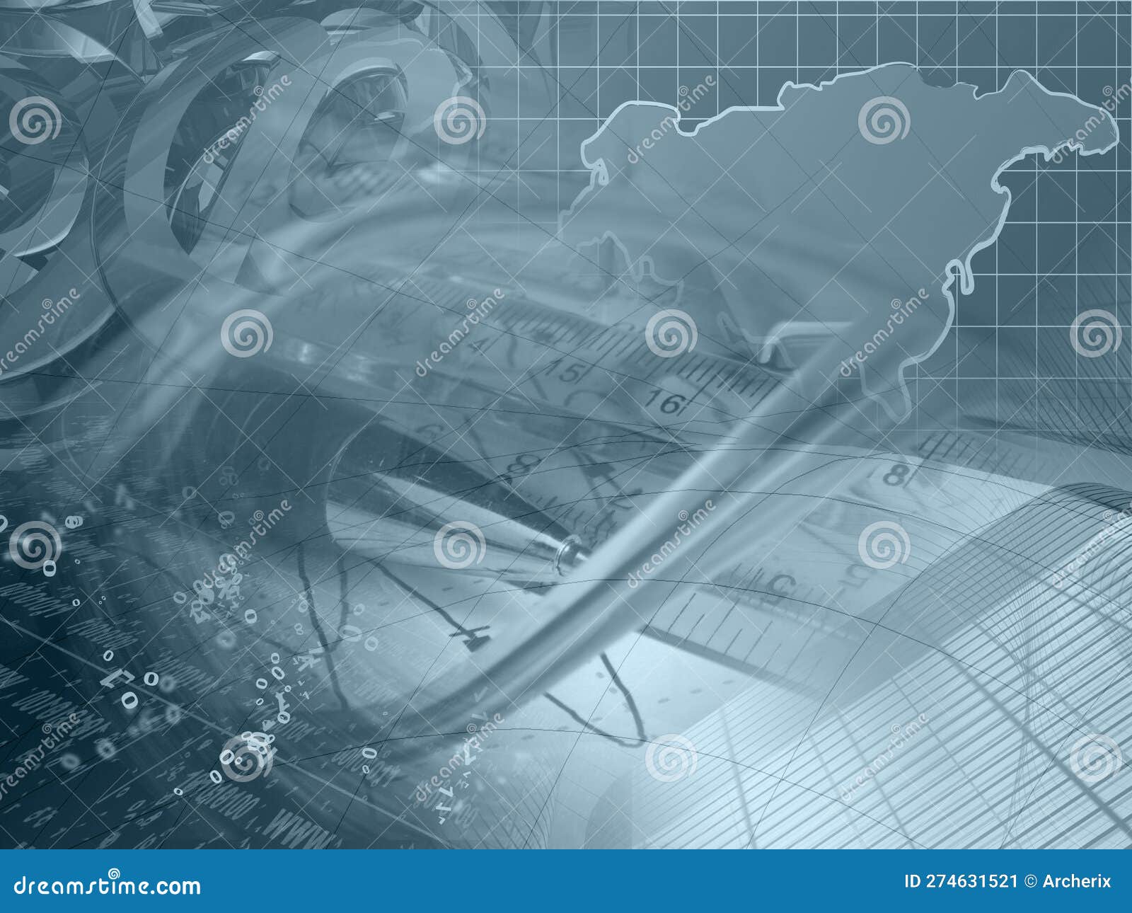 Business collage stock image. Image of graph, performance - 274631521