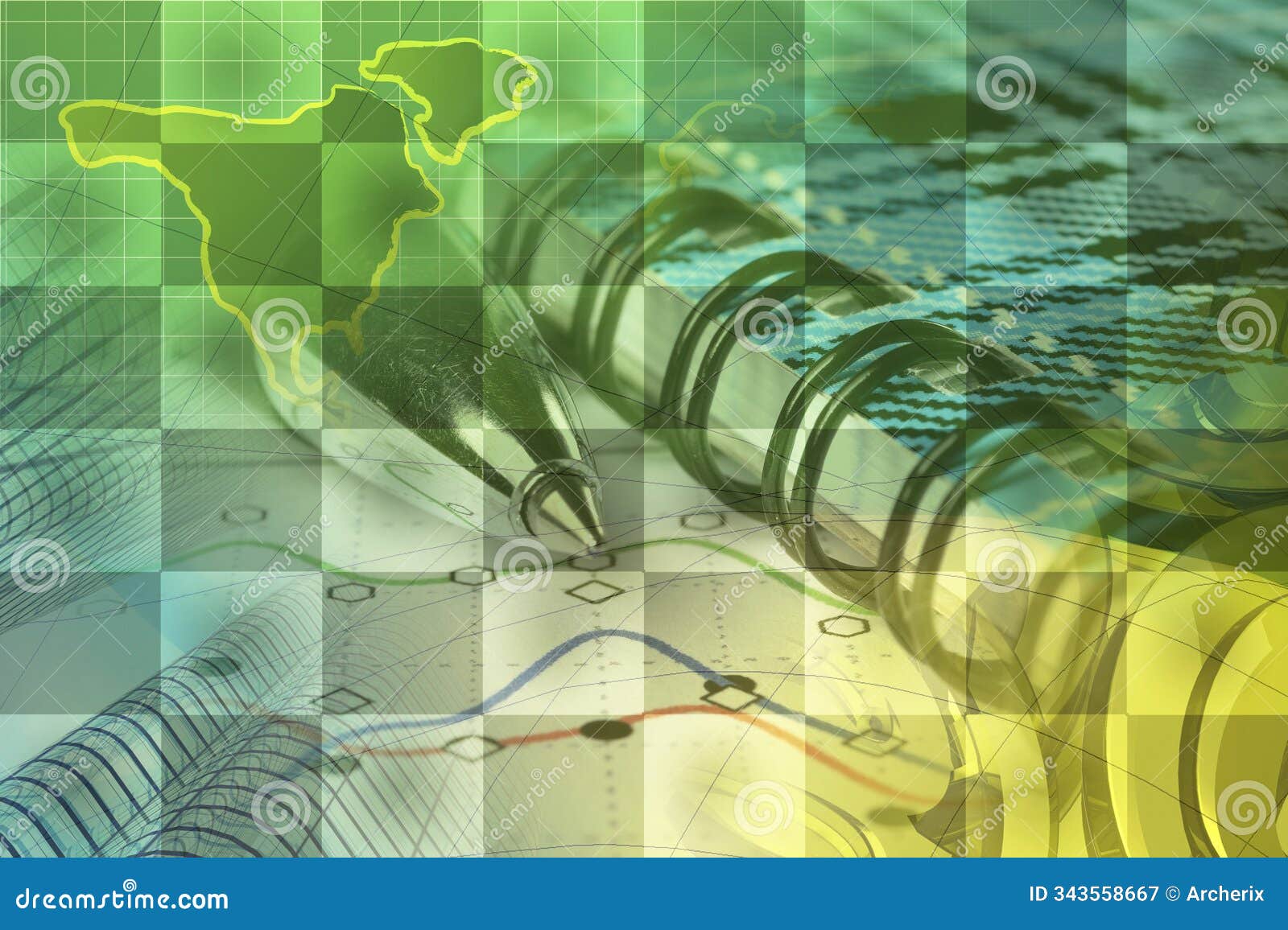 Business collage stock image. Image of post, investigation - 343558667