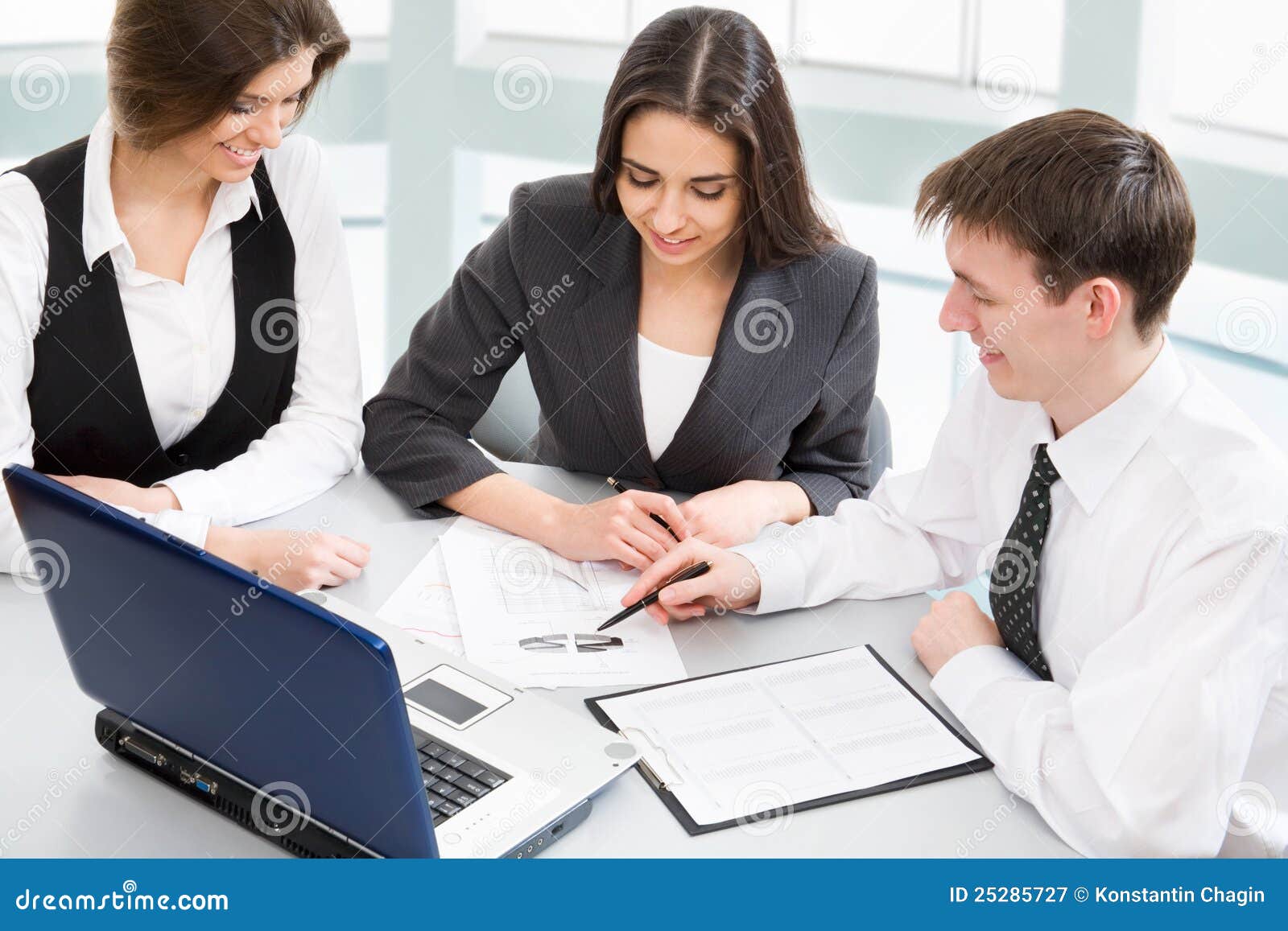 Business colleague stock image. Image of business, attention - 25285727