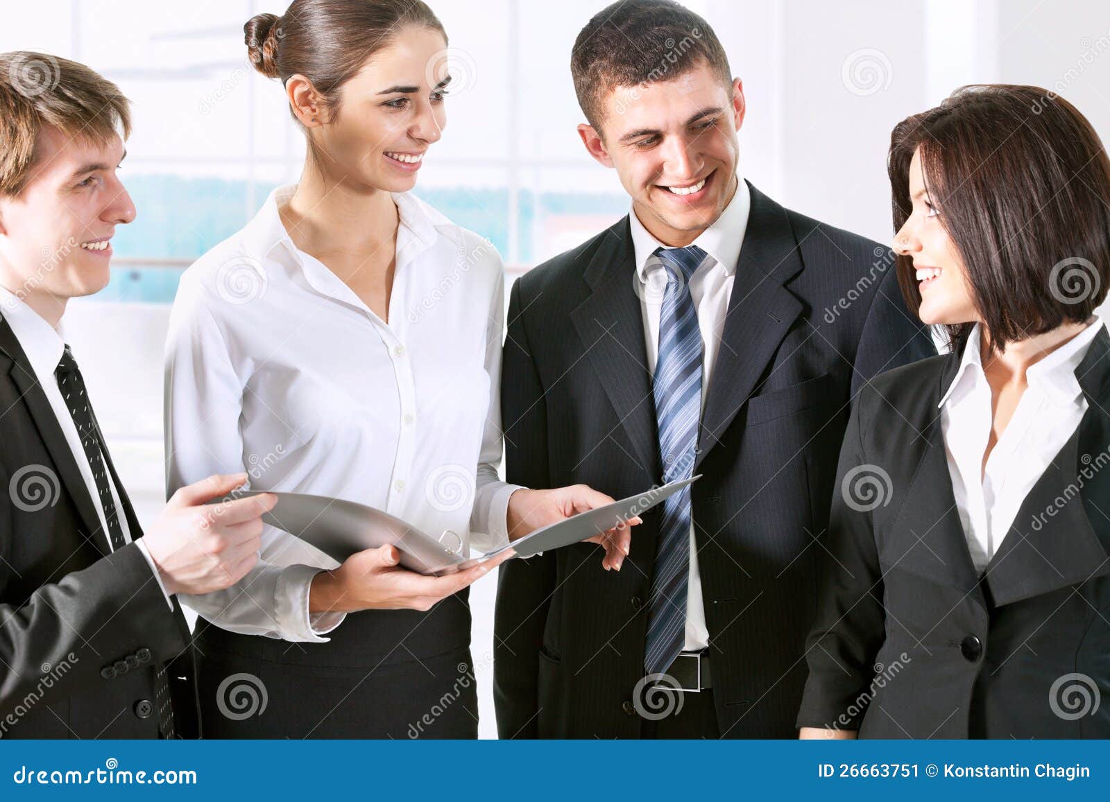 Business colleague stock image. Image of chief, boss - 26663751