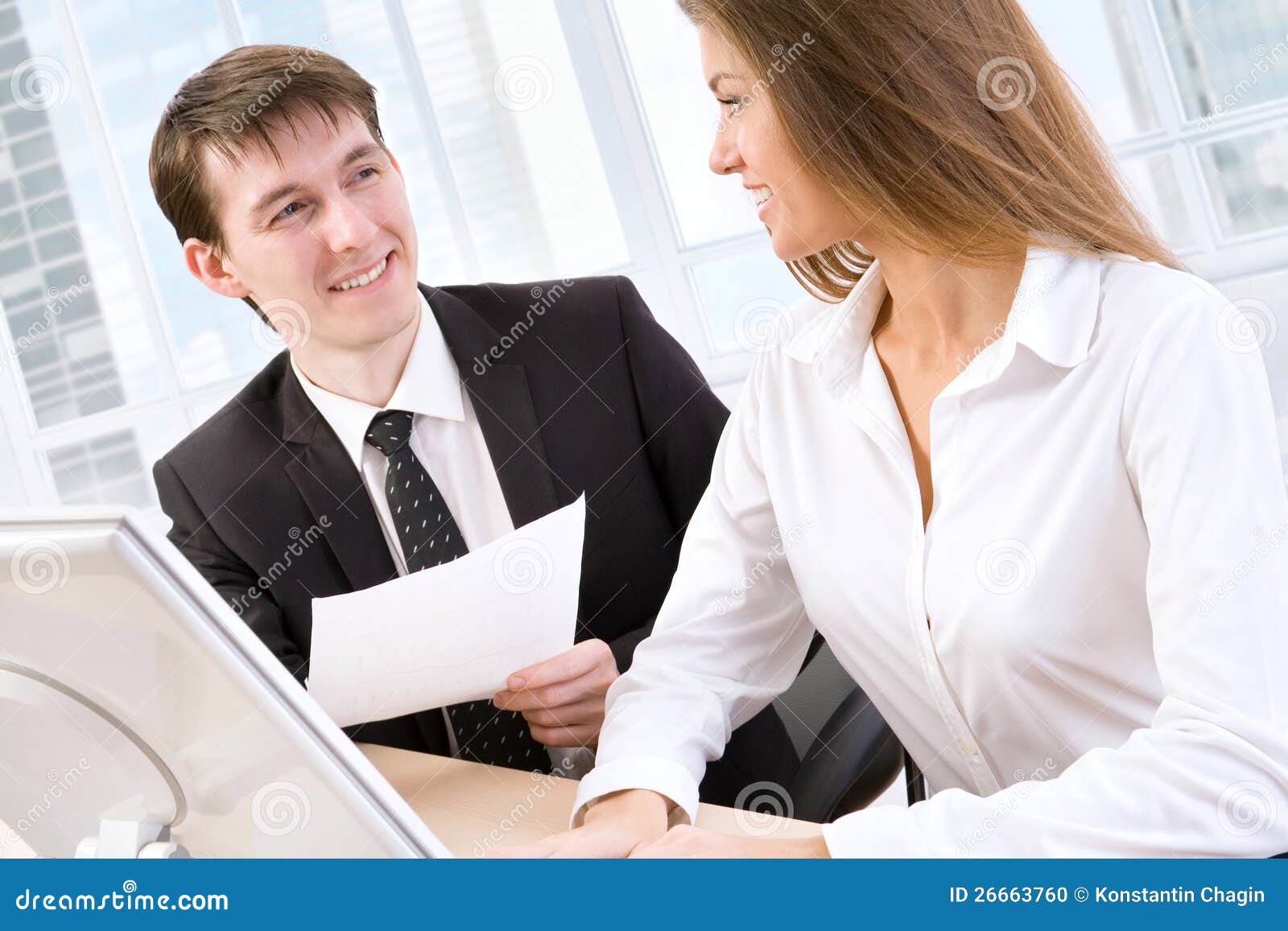 Business colleague stock photo. Image of executive, idea - 26663760