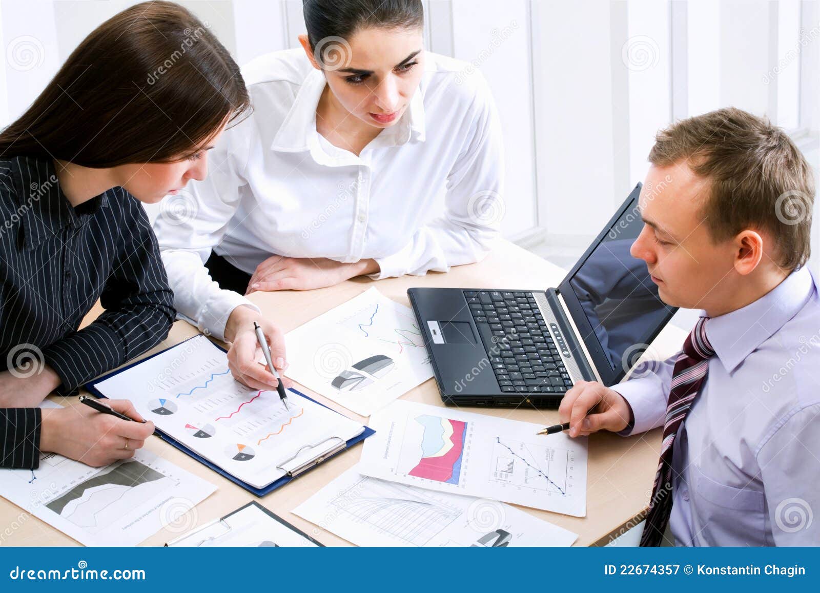 Business colleagues stock image. Image of happy, coworkers - 22674357