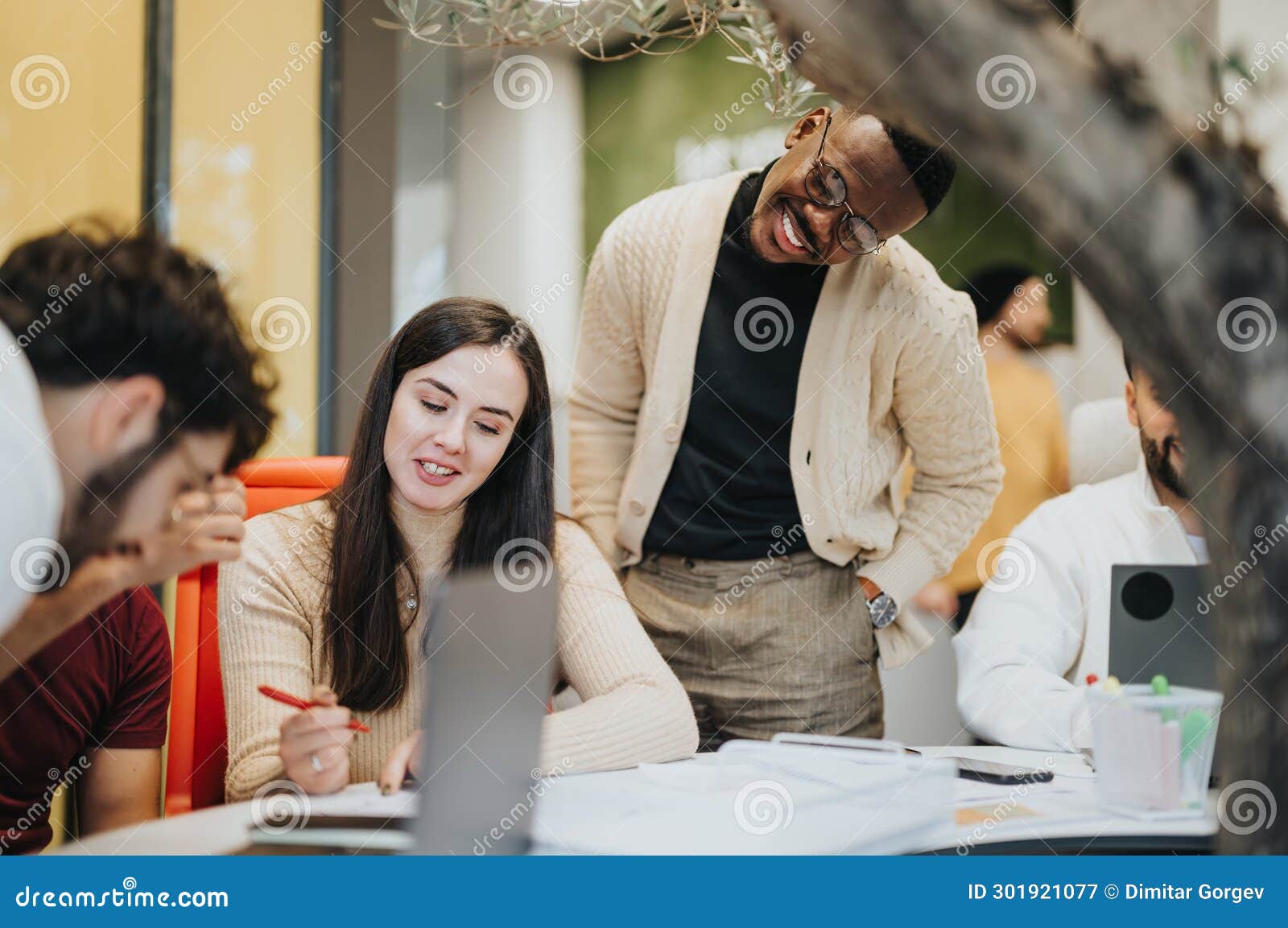 Business Colleagues Brainstorming and Strategizing for Success in a ... Business Colleagues Brainstorming and Strategizing for Success in a ...