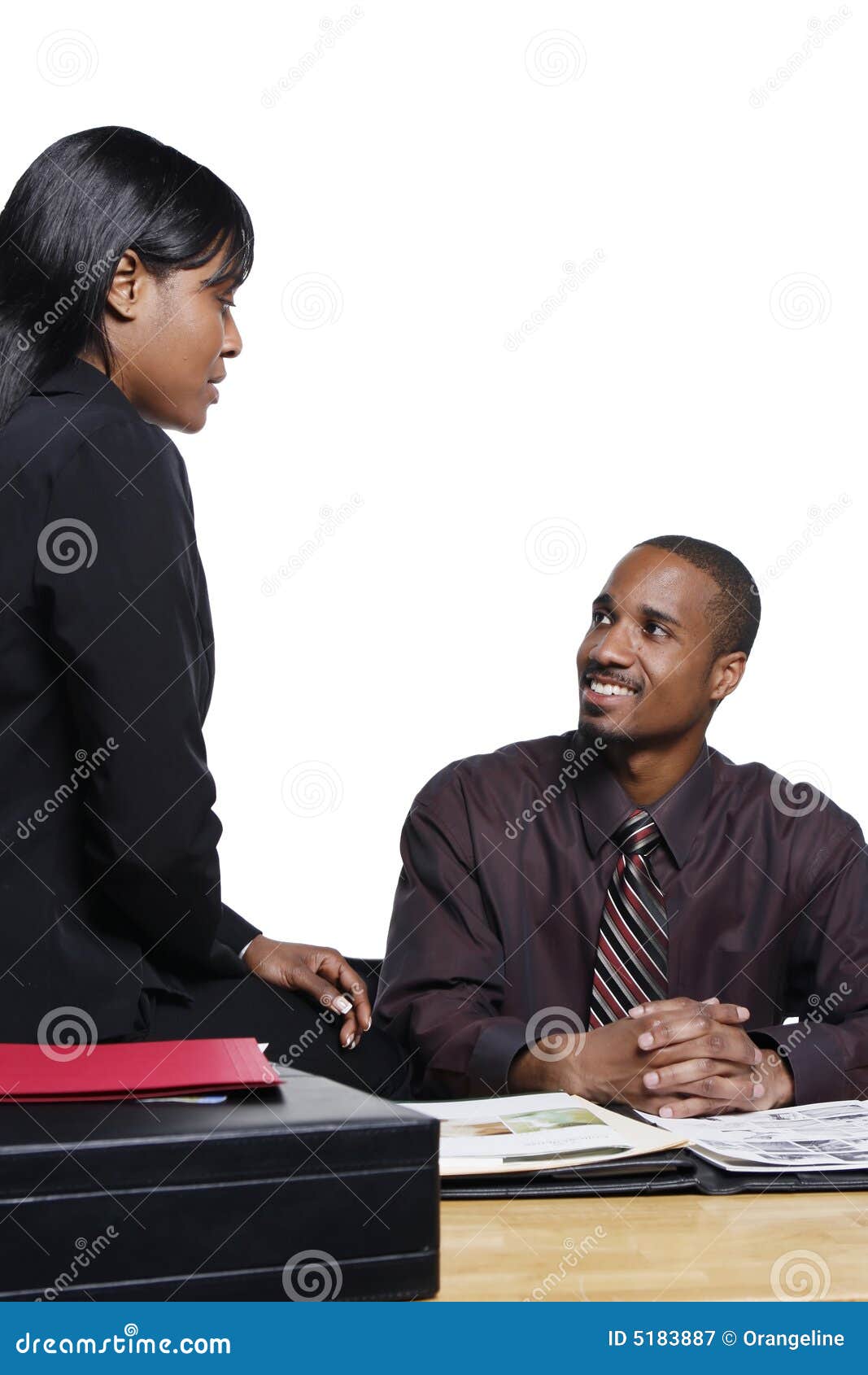 Business Colleagues Smiling Stock Image - Image of smiling, supervisor ...