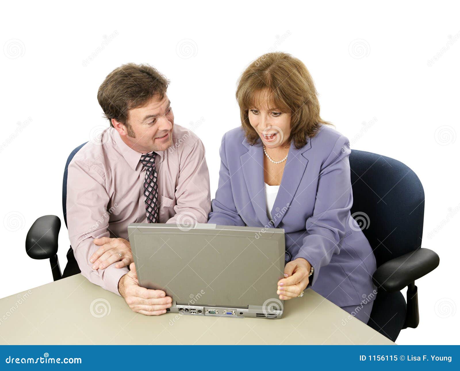 Business Colleagues - Surprise Stock Image - Image of attire, customer ...