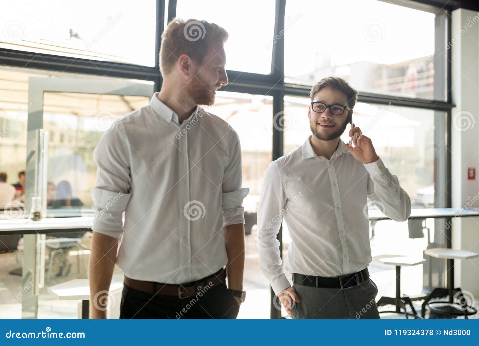 Business People Taking a Coffee Break Stock Photo - Image of discussion ...
