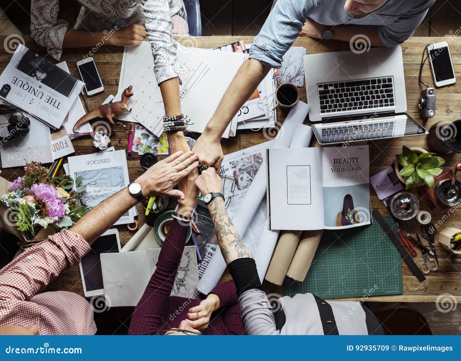 Business Colleagues Together Teamwork Working Office Stock Image ...