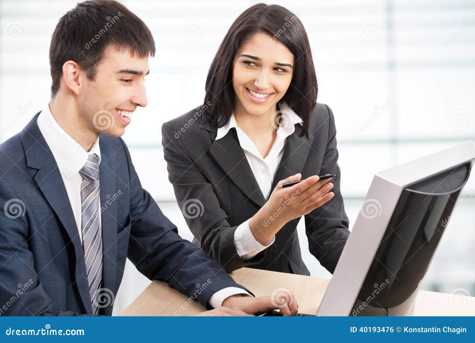 Business collegues stock photo. Image of executive, natural - 40193476