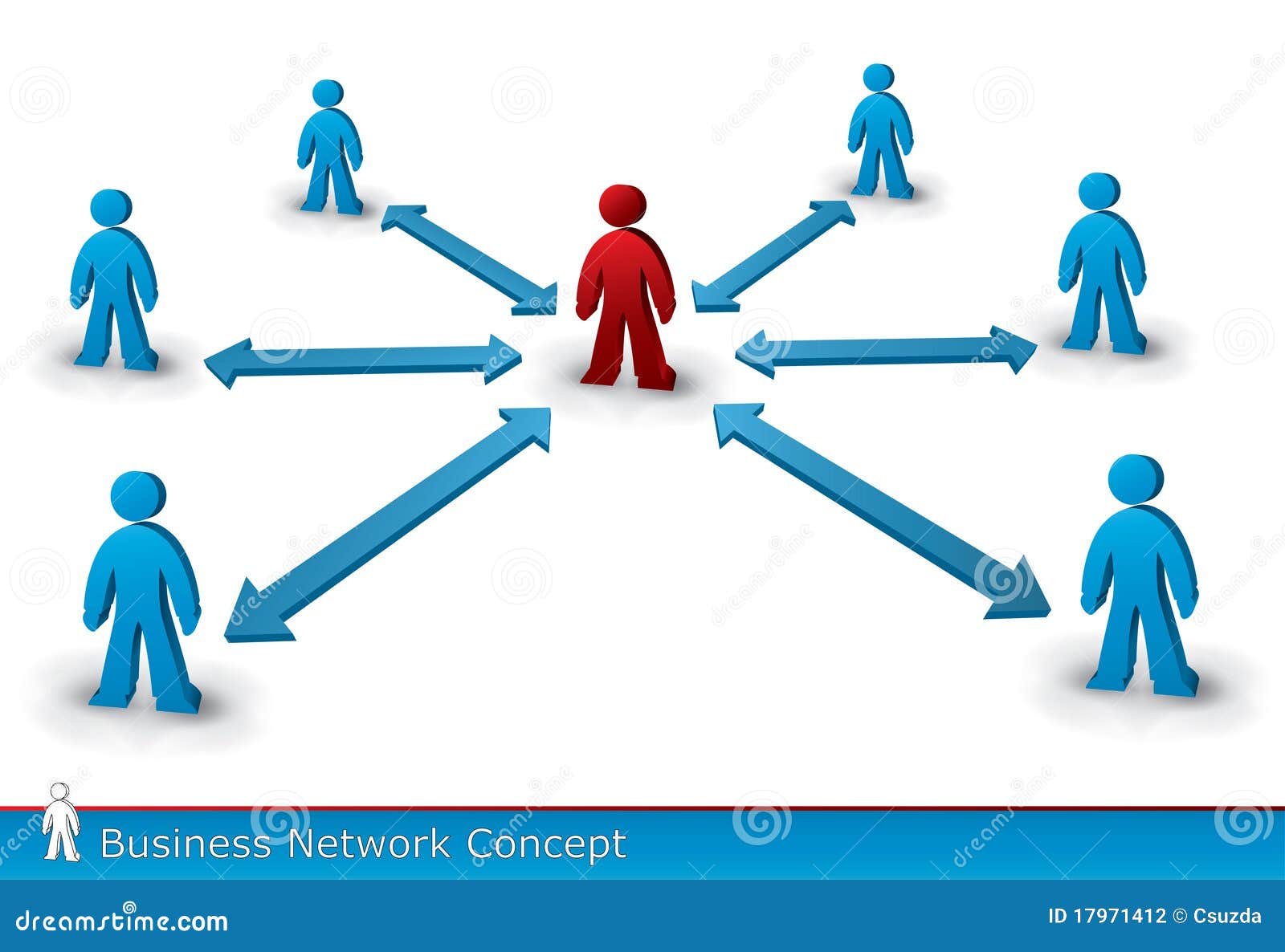 Business communication stock vector. Illustration of person - 17971412