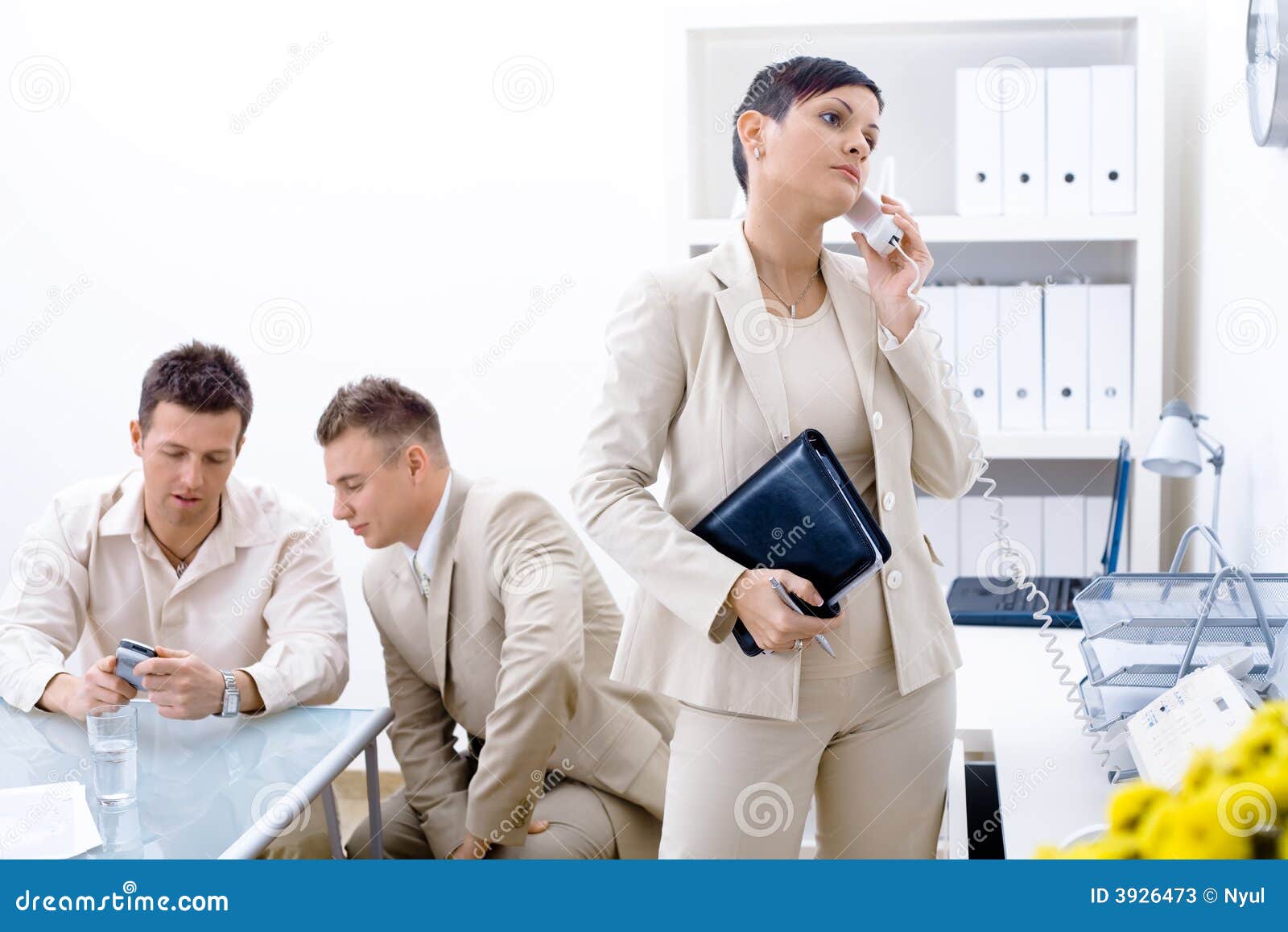 Business Communication stock image. Image of office, desk - 3926473