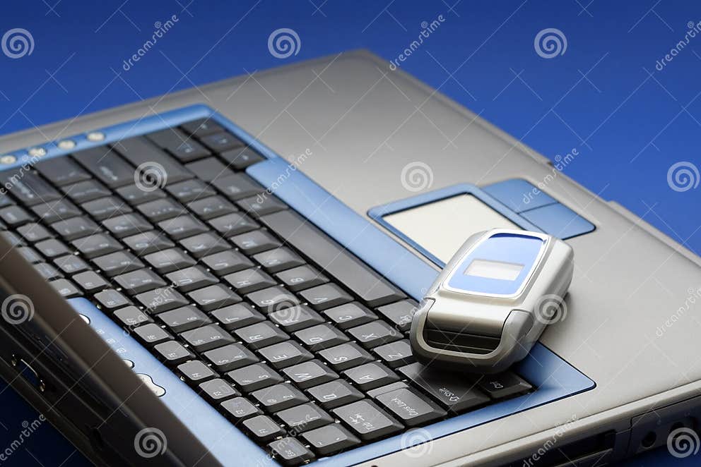 Business communication stock image. Image of notebook, mobile - 755467