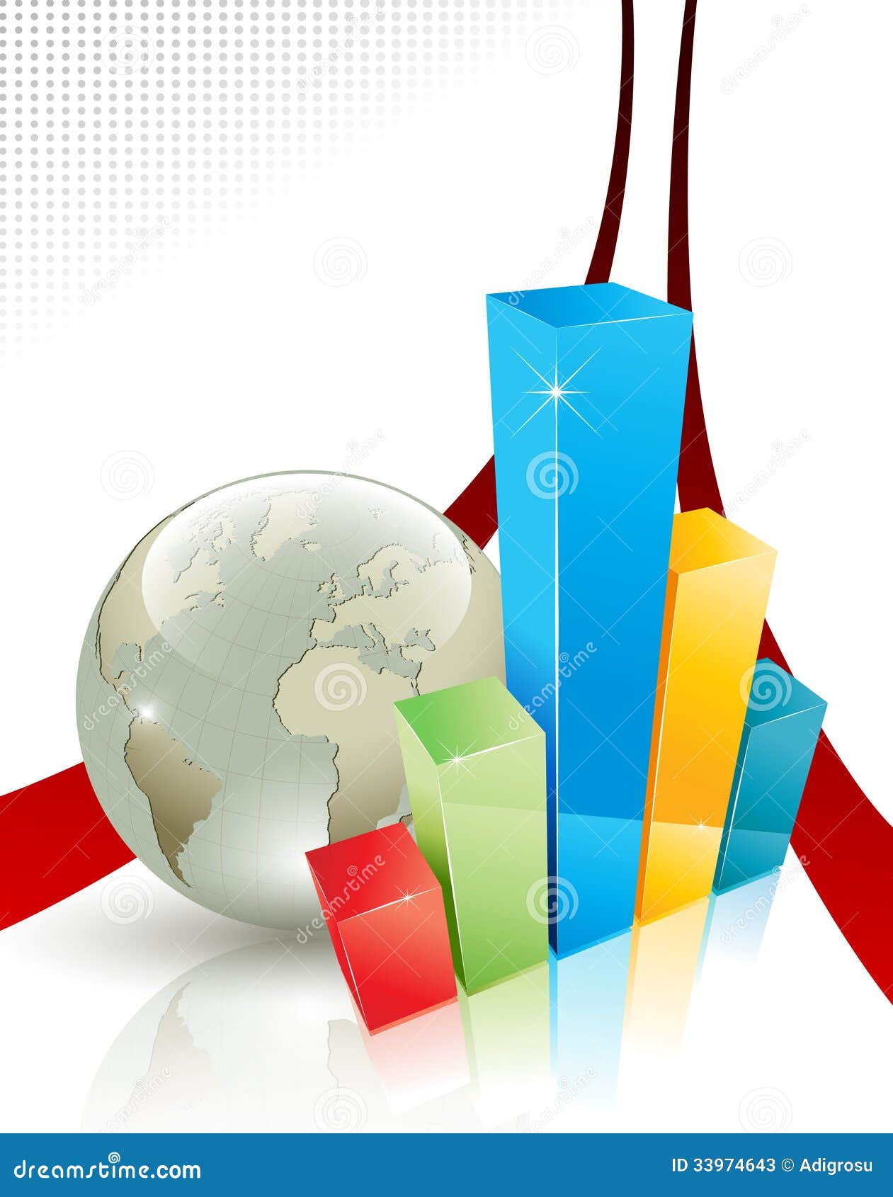 Business and Communication Abstract Concept Stock Illustration ...