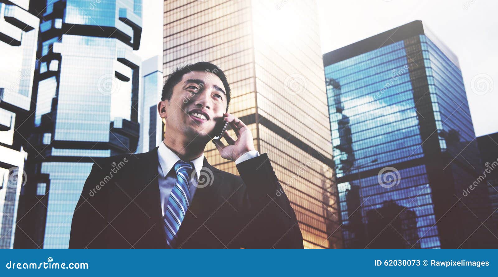 Business Communication Digital Device Connection Concept Stock Image ...